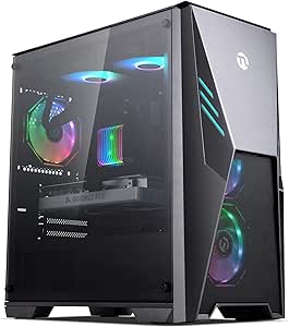 Amazon.com: NINGMEI Supreme Master Gaming PC Desktop,AMD Ryzen 7 5700X 8 core 3.8GHz(up to 4 ...