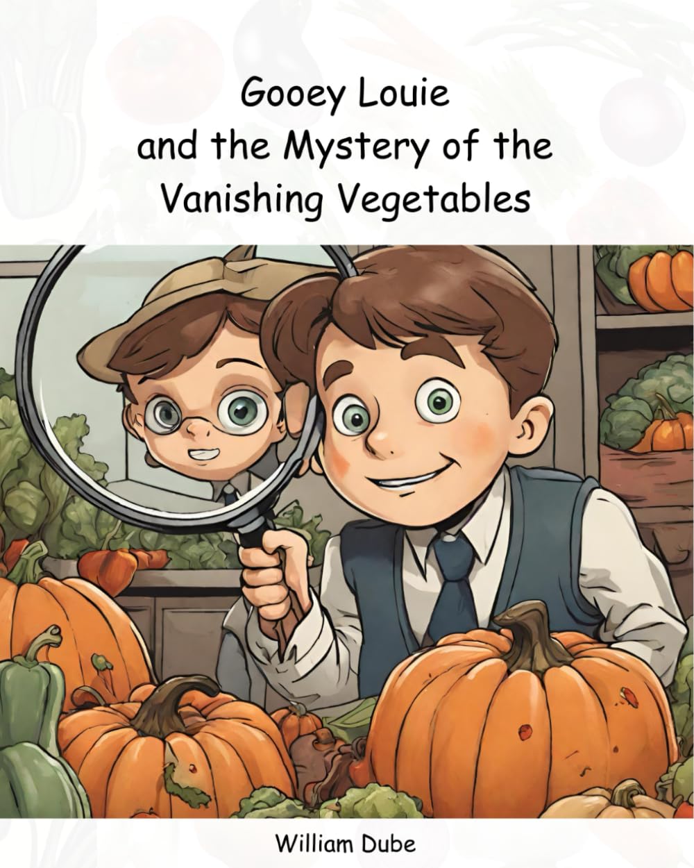 Gooey Louie and the Mystery of the Vanishing Vegetables: Dube, William ...