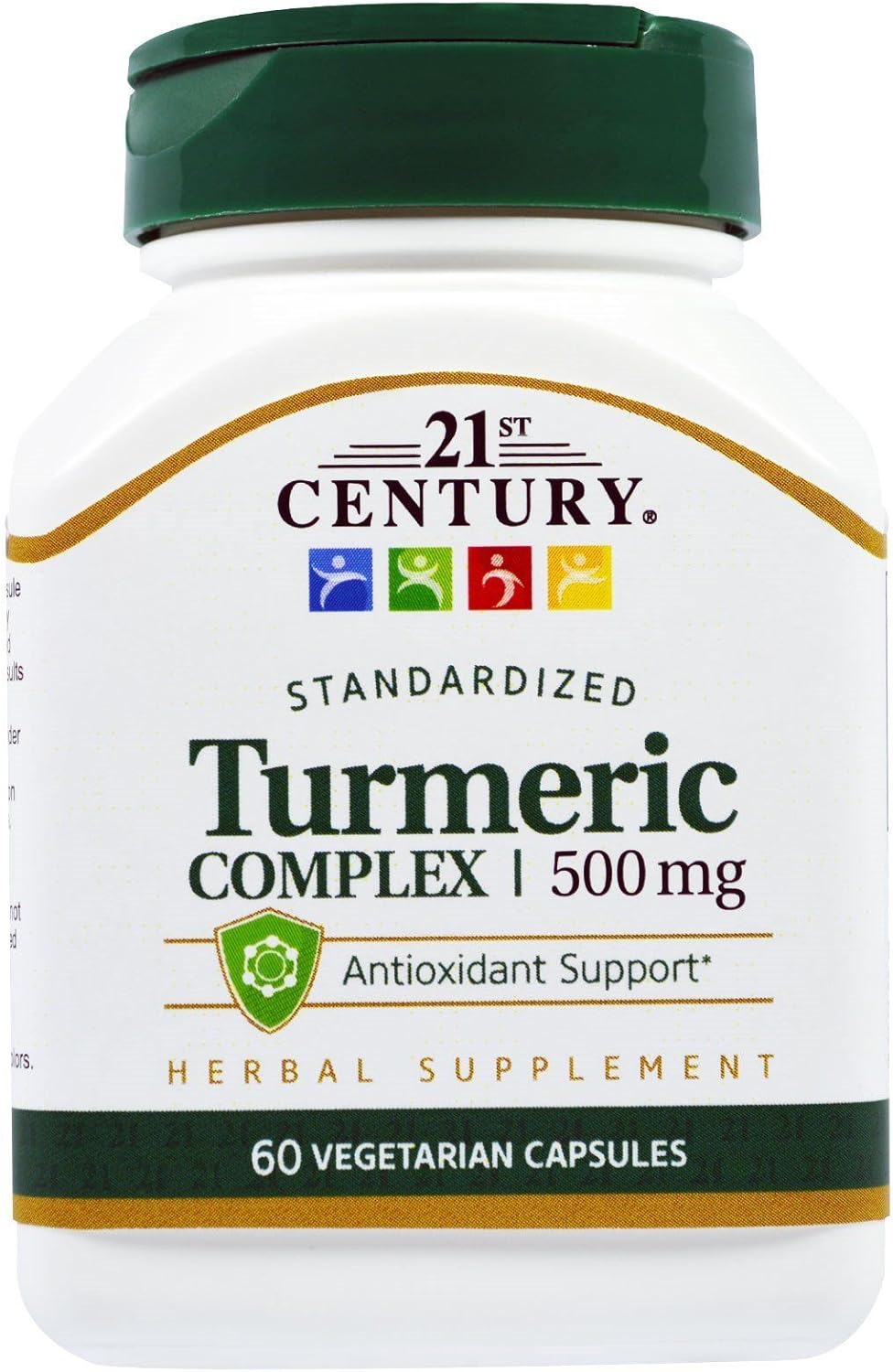 Amazon.com: 21st Century Turmeric Complex 500 mg - 60 Vegetarian ...