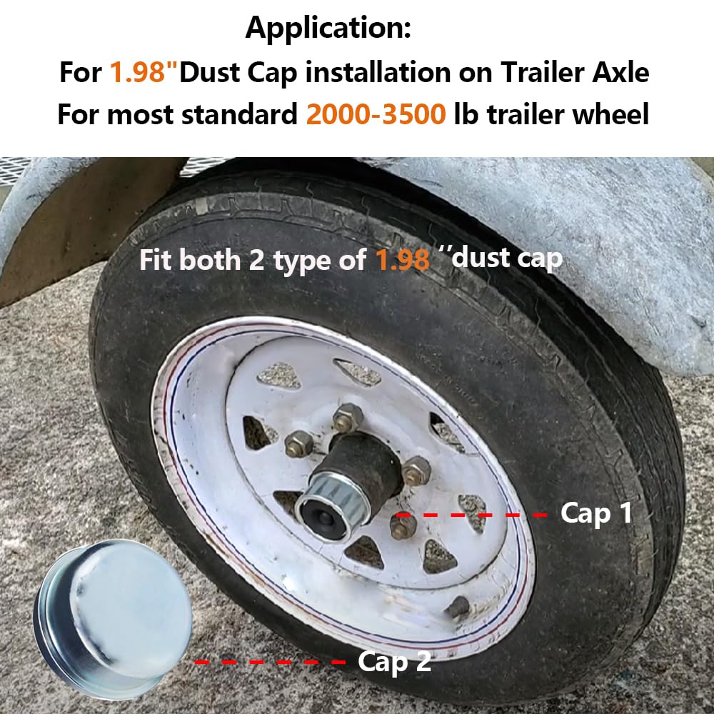 Snapklik.com : BgfWssh Trailer Dust Cap Installation Tool 1.98 Inch ...