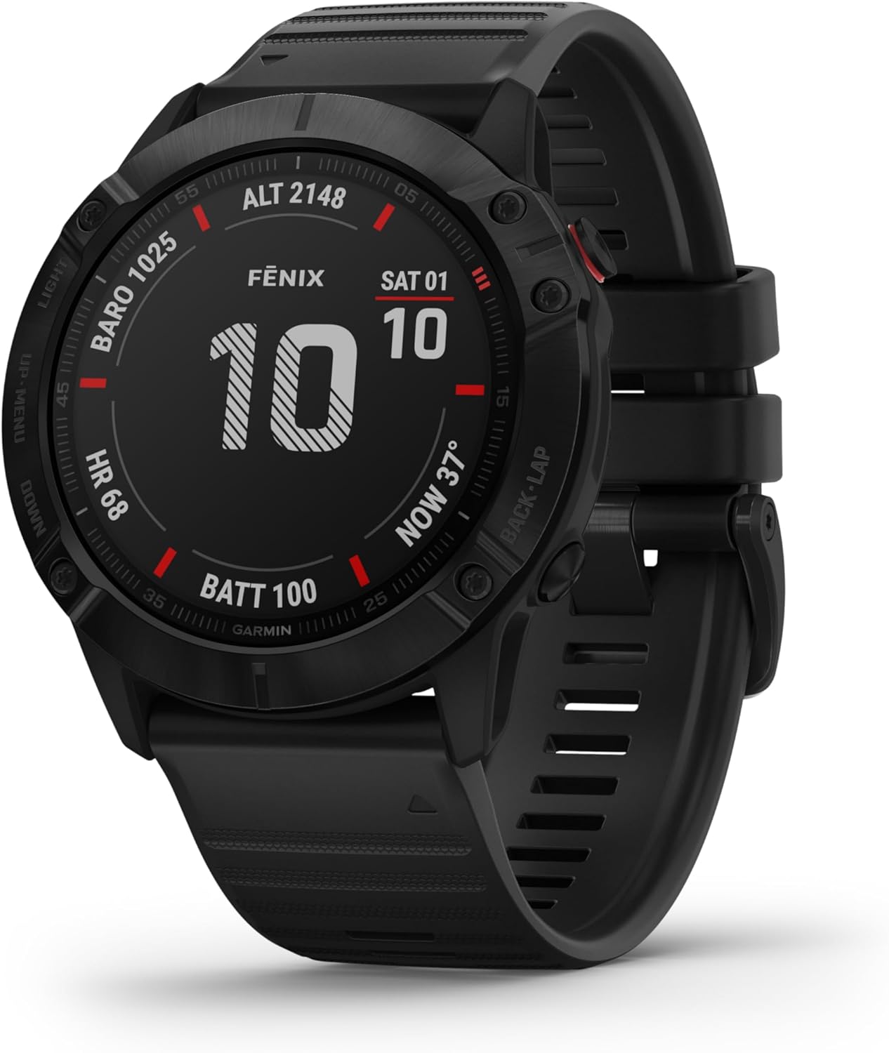Garmin Fenix 6X Pro, Premium Multisport GPS Watch, Features Mapping ...