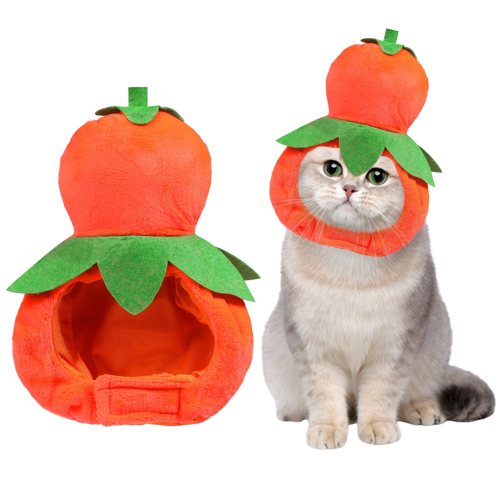 Snapklik.com : YASUOA Cat Costume Cute Persimmon Outfit Hat
