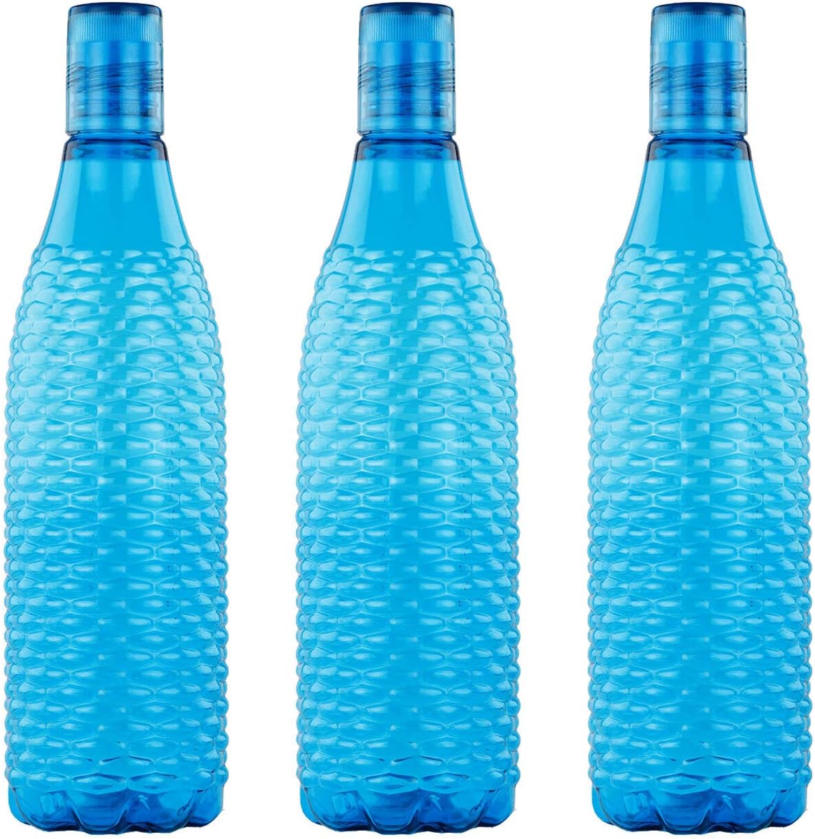 Oliveware Premium Plastic Water Bottle, 1L, Set of 3, Green : Amazon.in ...