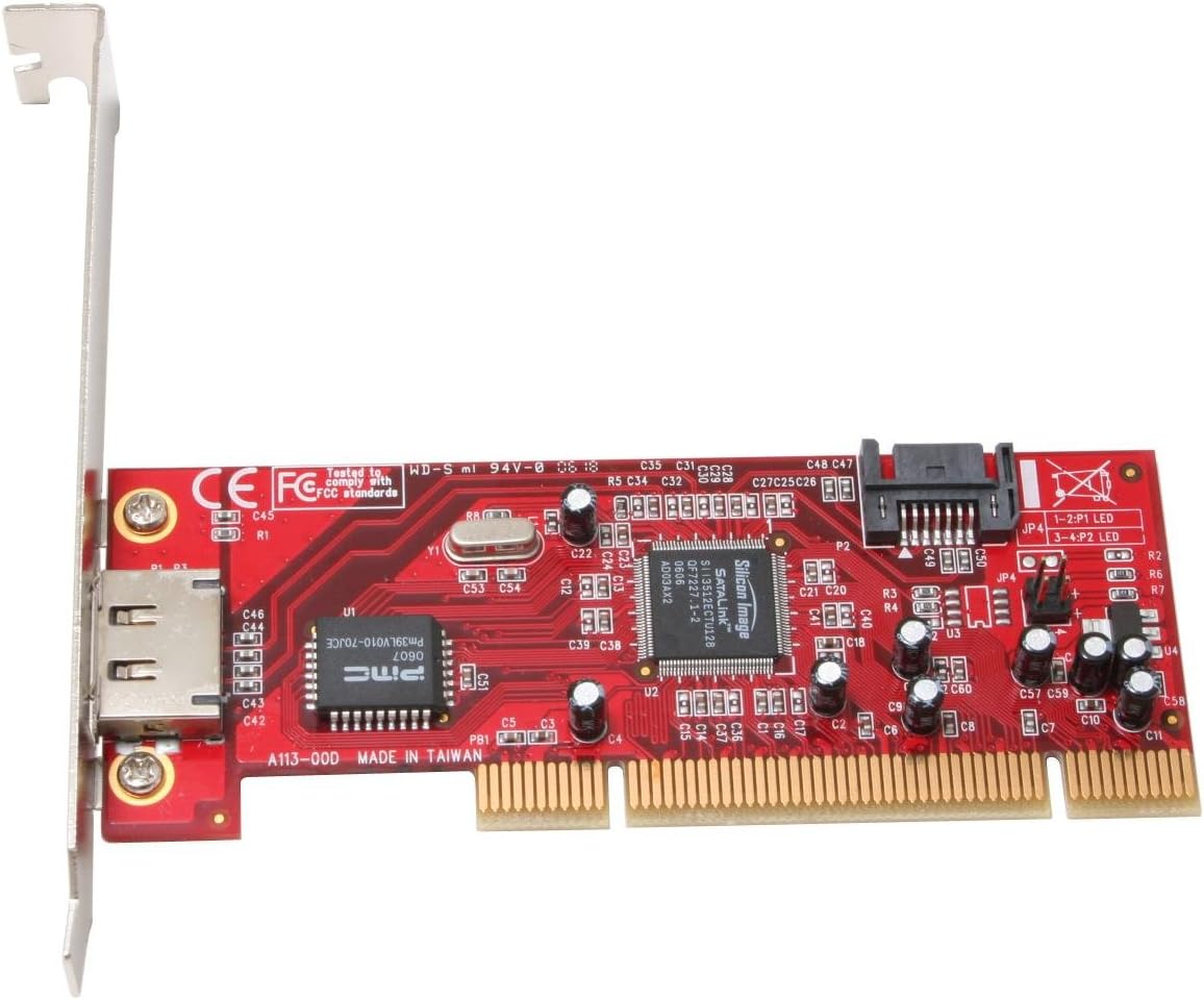 Amazon.com: Rosewill RC-210 Silicon Image Internal SATA/External eSATA ...