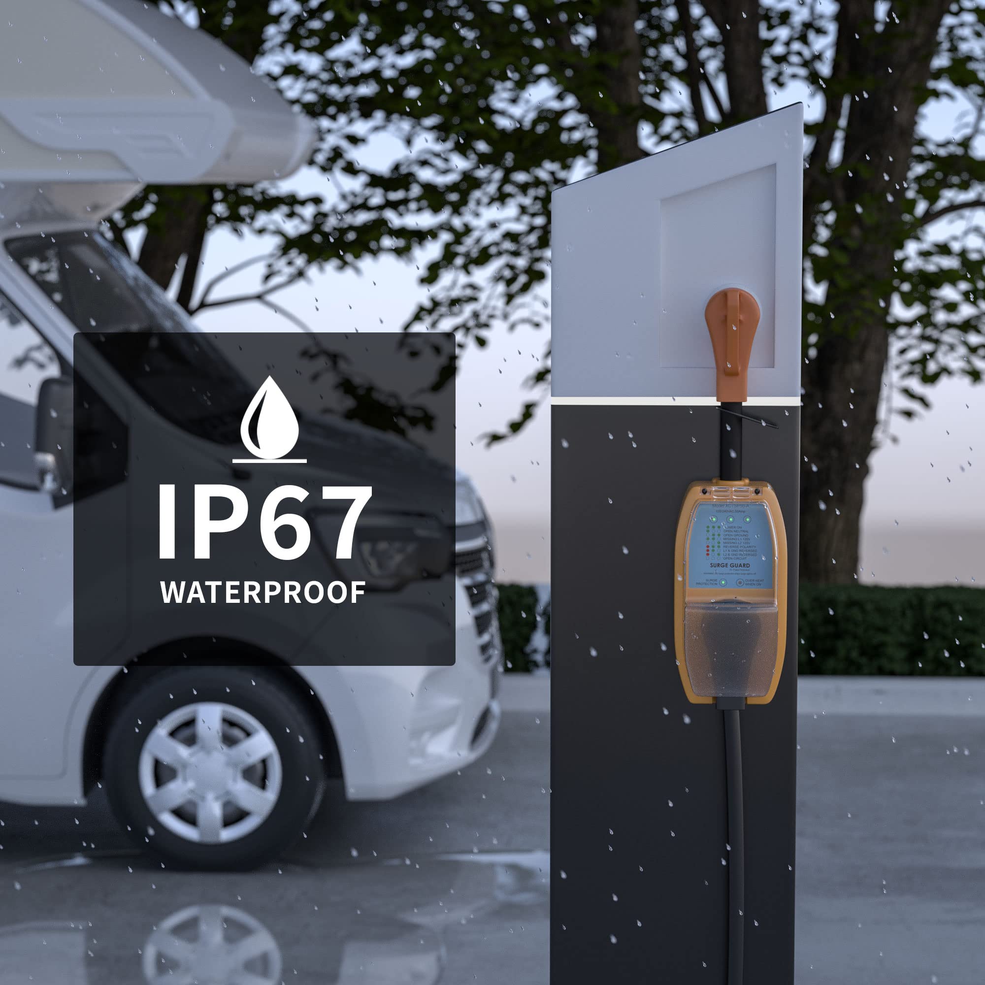 Snapklik.com : RV Surge Protector 50 Amp, Upgraded RV Circuit Analyzer ...