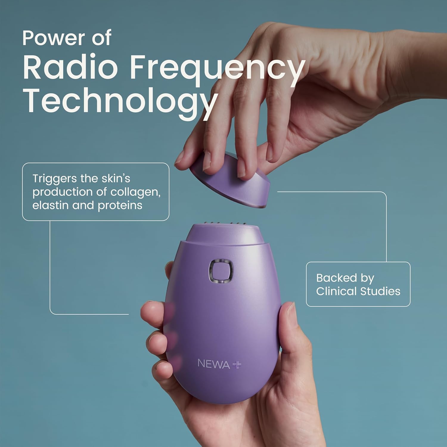 NEWA RF Wrinkle Reduction Device (Wireless) - Skincare Tool for Facial ...