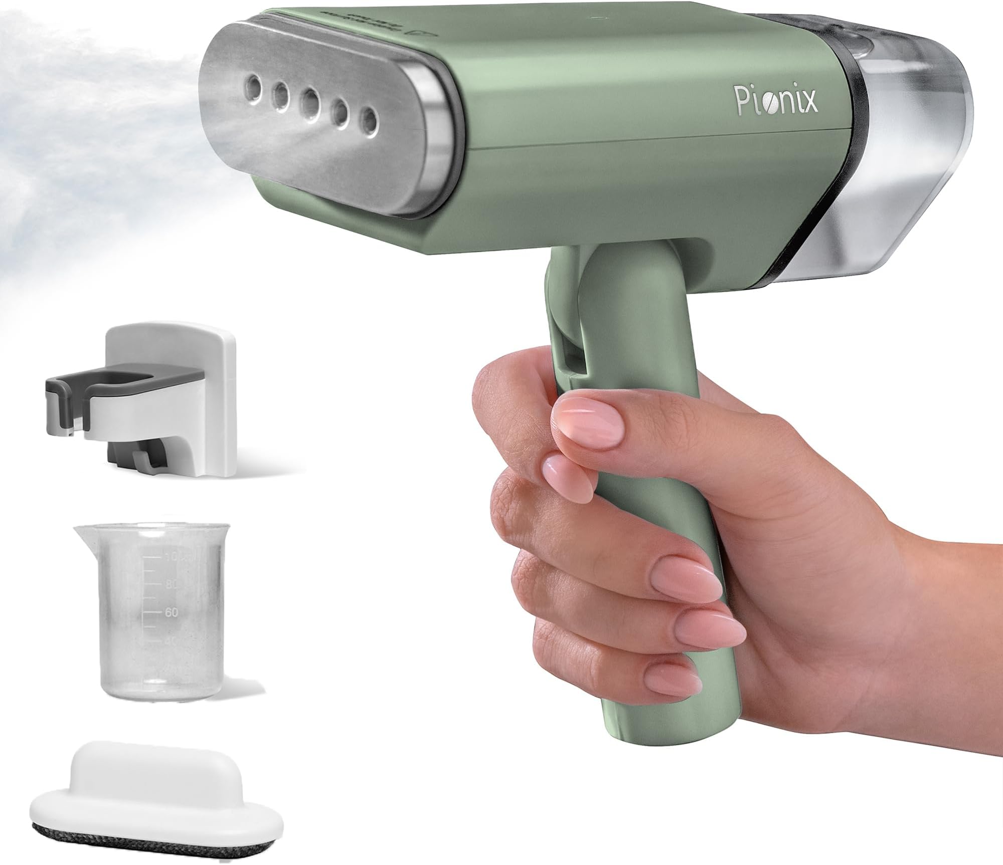 Amazon.com: Pionix Handheld Garment Steamer - Foldable Handheld Steamer ...