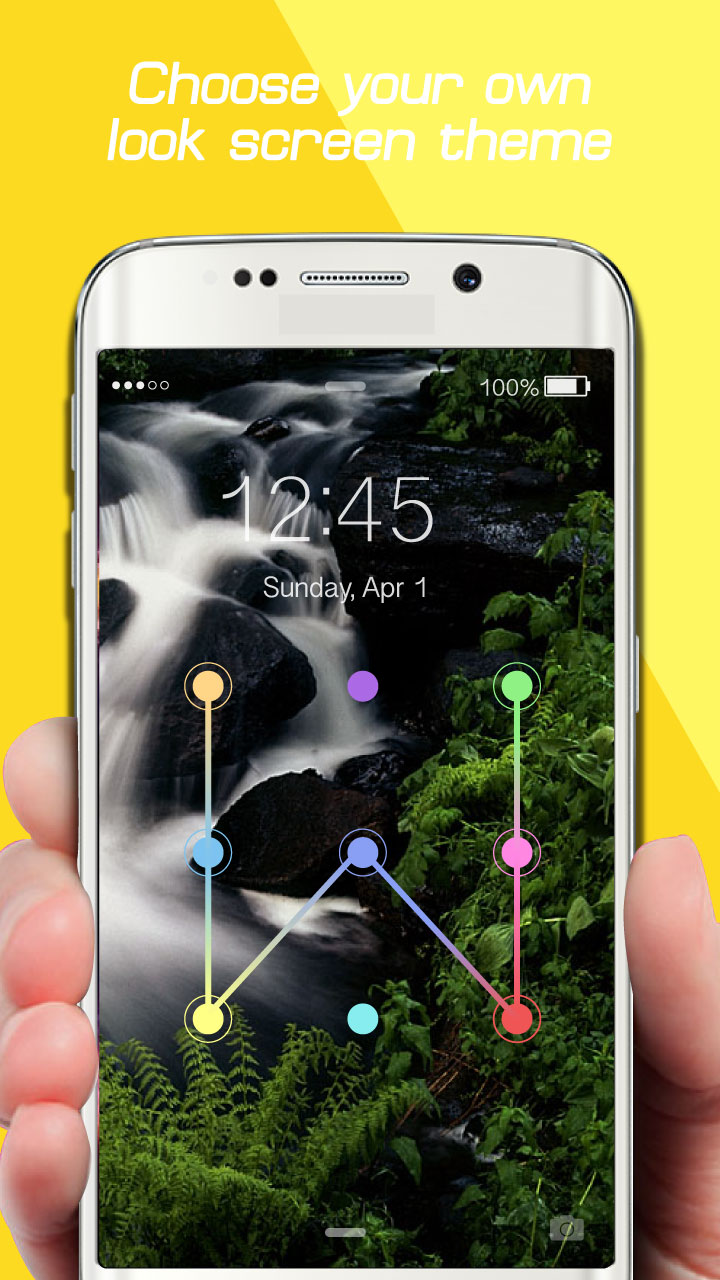Waterfall Lock Screen : Pattern Password Lock Screen - App on Amazon ...