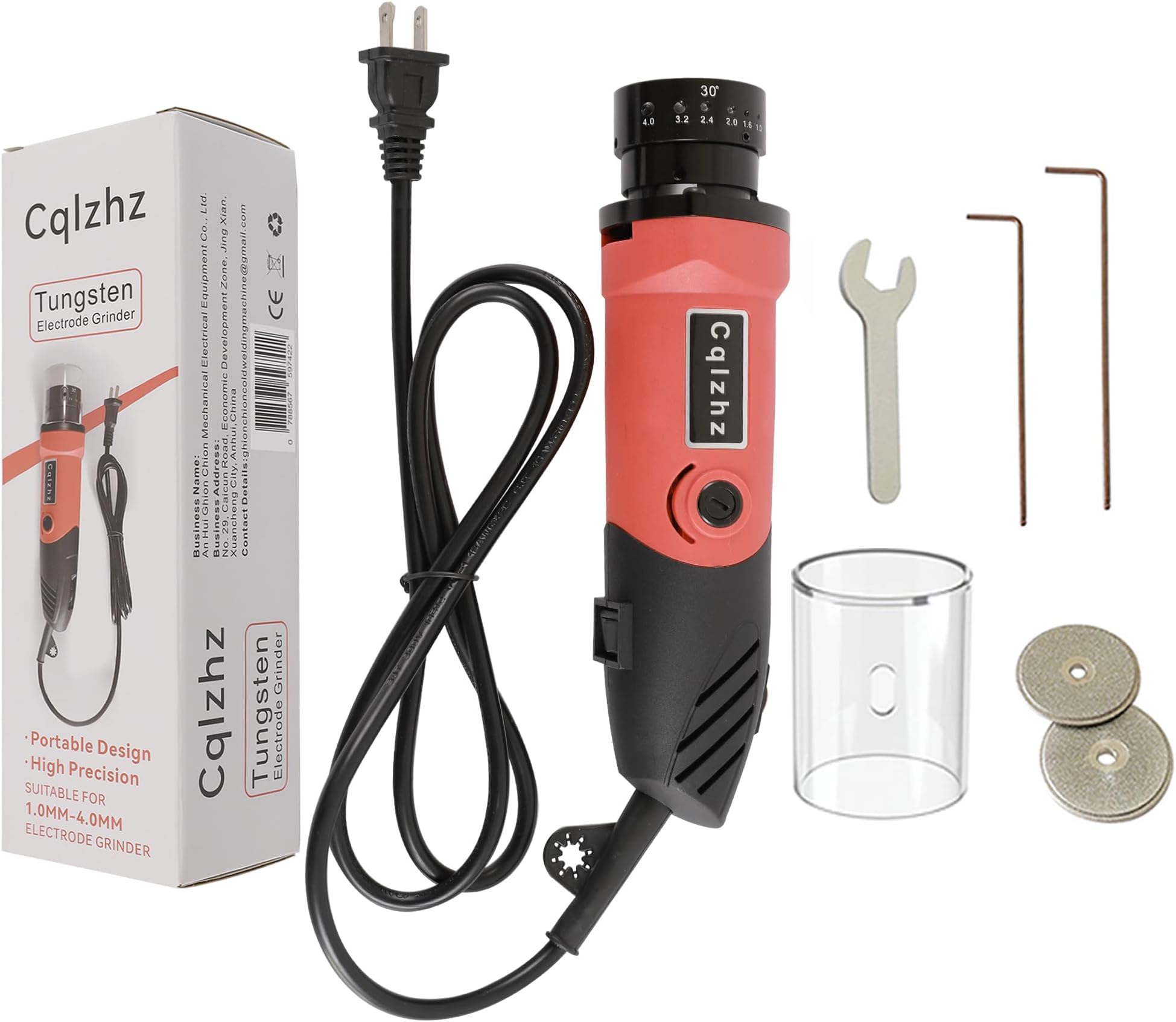 CQLZHZ Tungsten Electrode Sharpener Grinder For TIG Welding, 280W ...