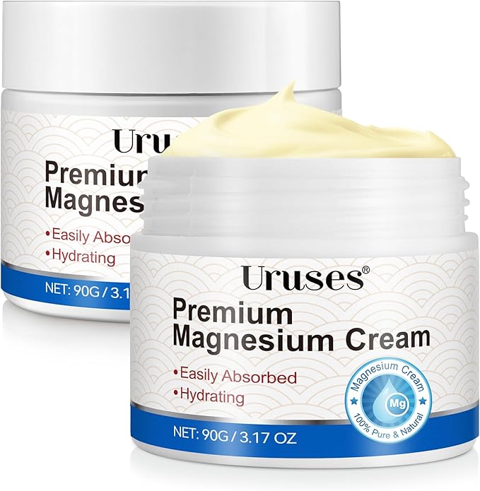 Amazon.com: 2PCS Magnesium Cream, Magnesium Lotion, Topical Magnesium ...