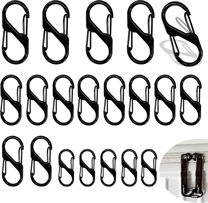 Amazon.com: 20 Pieces Zipper Clips Anti Theft Zipper Locks Theft ...