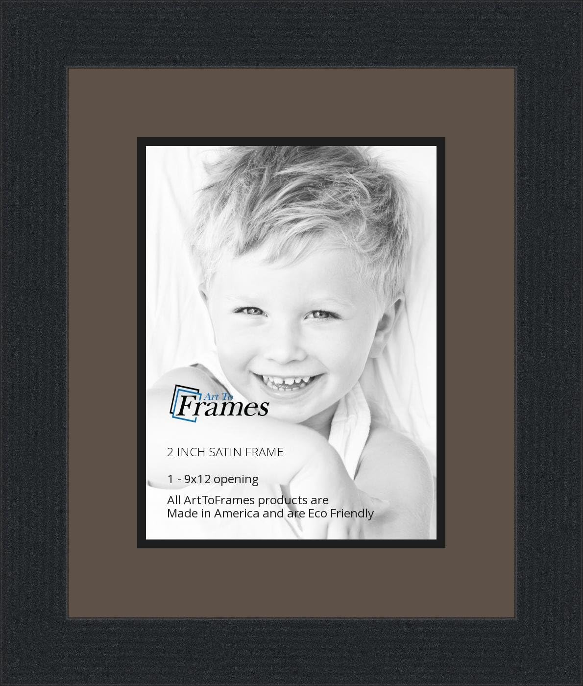 Amazon.com - ArtToFrames 9" x 12" Picture Frame - Chestnut - 2'' Wide ...