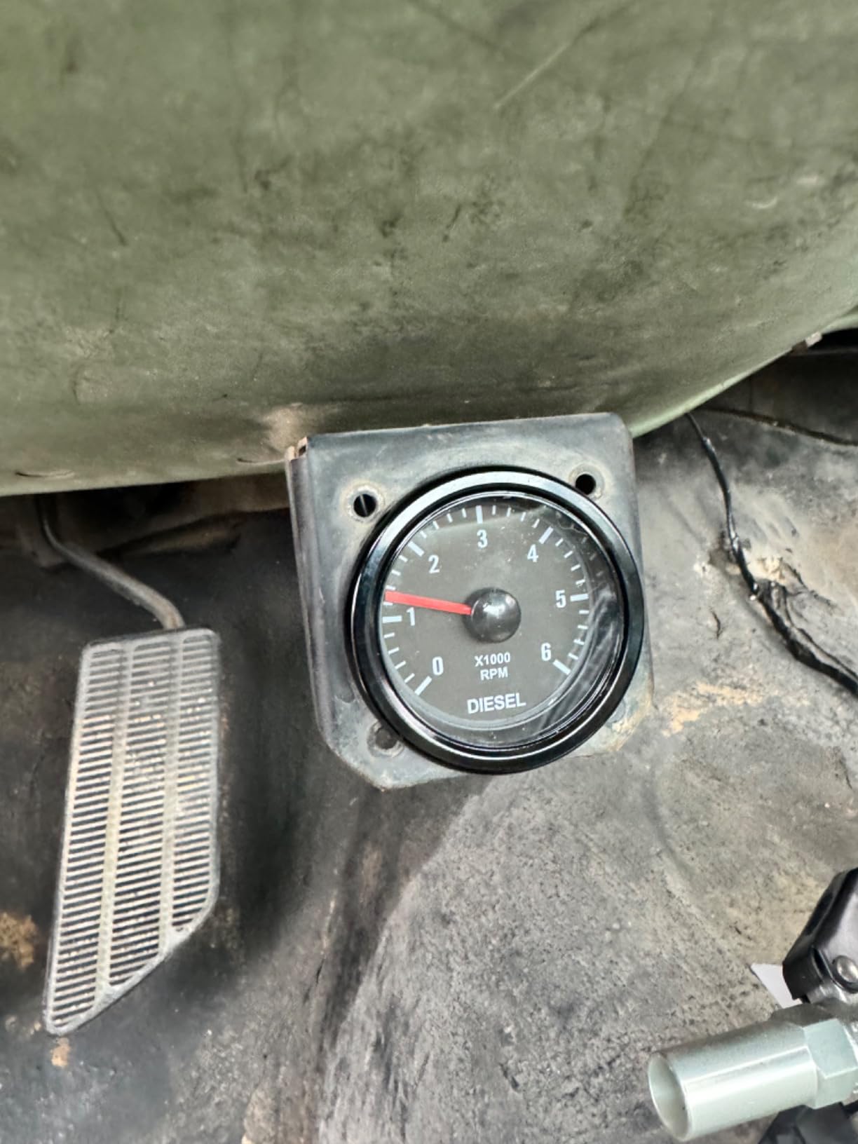 Amazon.com: Faymizsa Diesel Tachometer 6000 RPM Electrical Tachometer ...