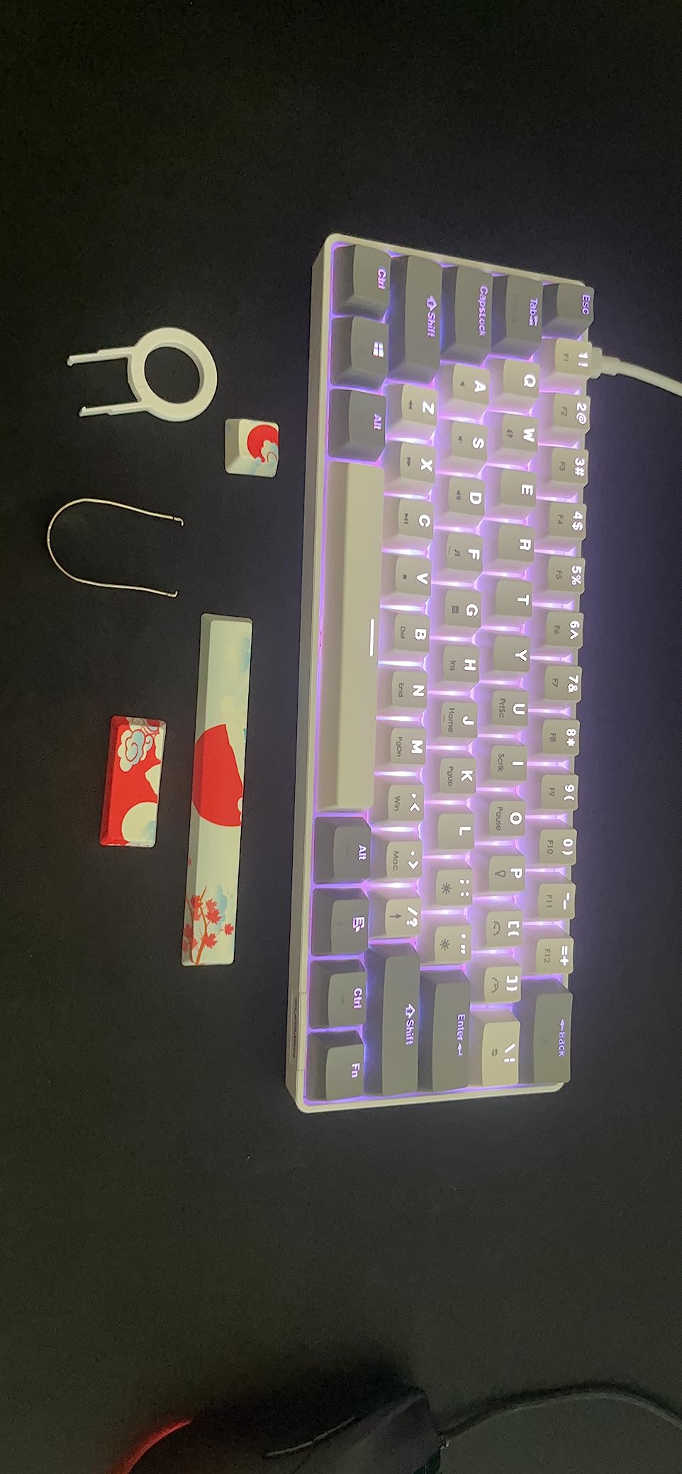 $7/mo - Finance Owpkeenthy 60% Percent Keyboard Mechanical Gaming with ...