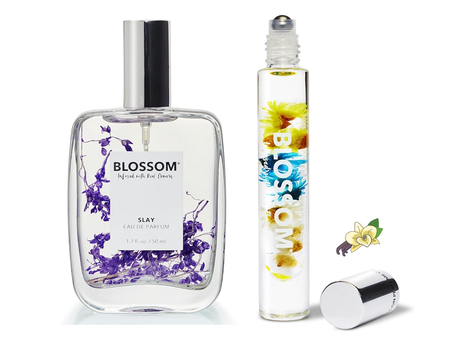 Amazon.com : Blossom Roll on Rollerball Perfume Oil with Natural ...