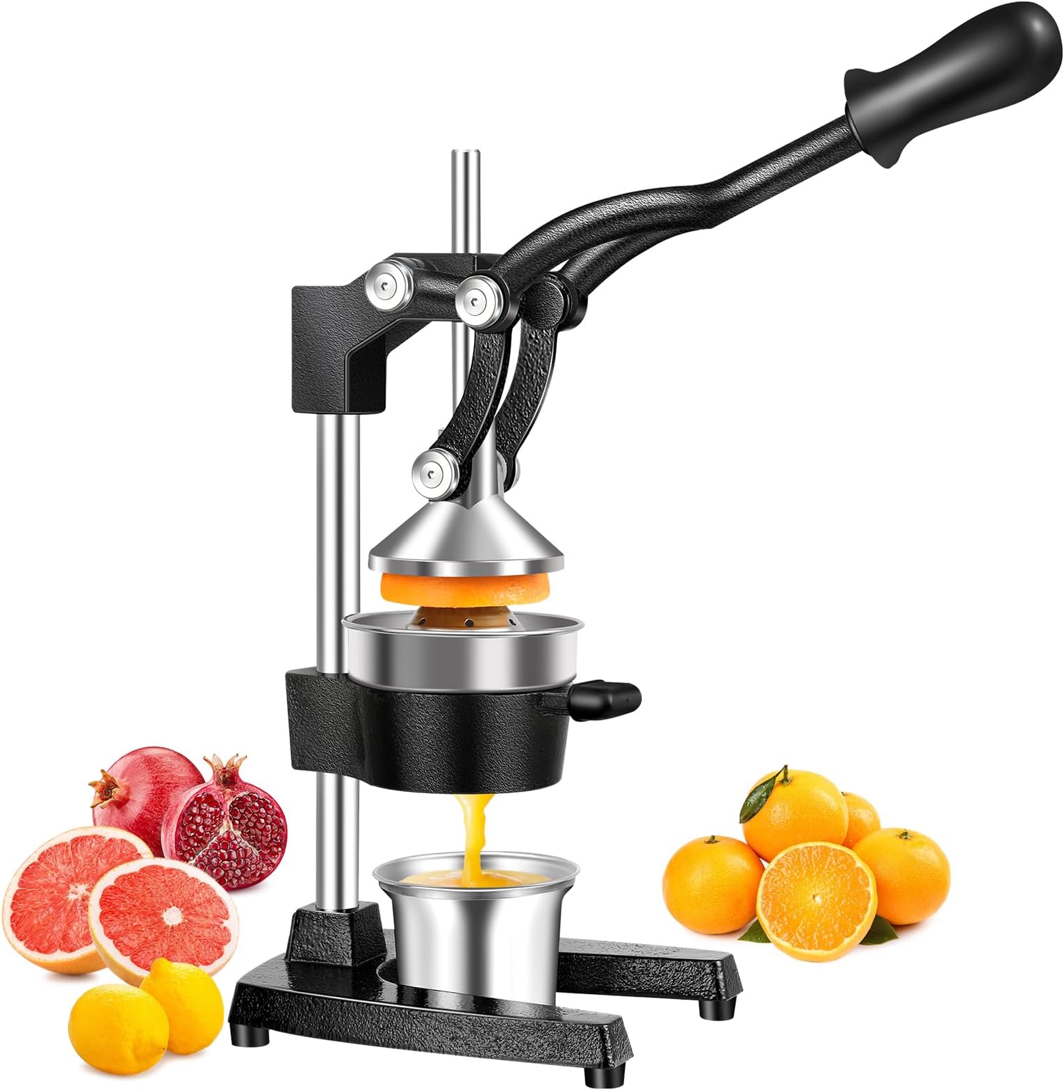 Amazon.com: CO-Z Hand Press Juicer Machine, Manual Orange Juicer and ...