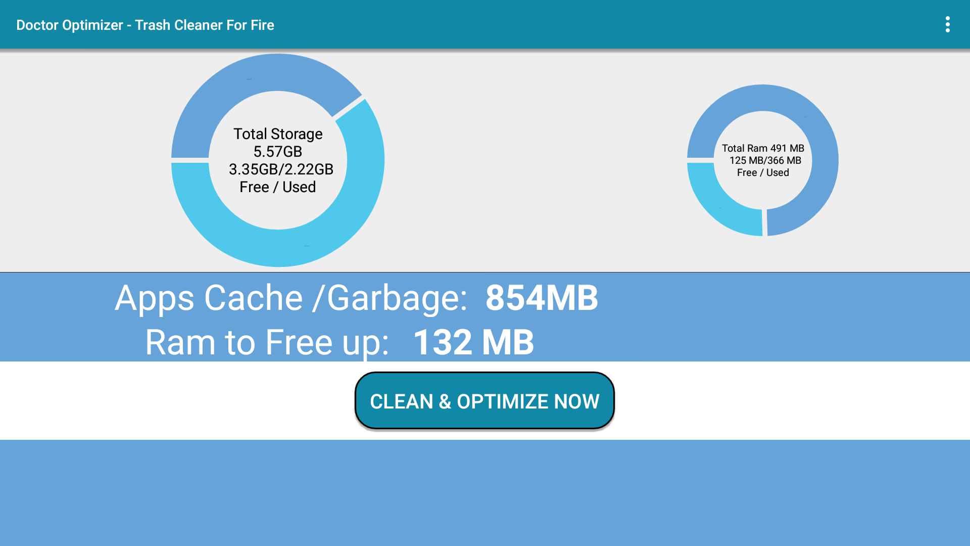 Doctor Optimizer - Trash Cleaner for Kindle Fire - App on the Amazon ...
