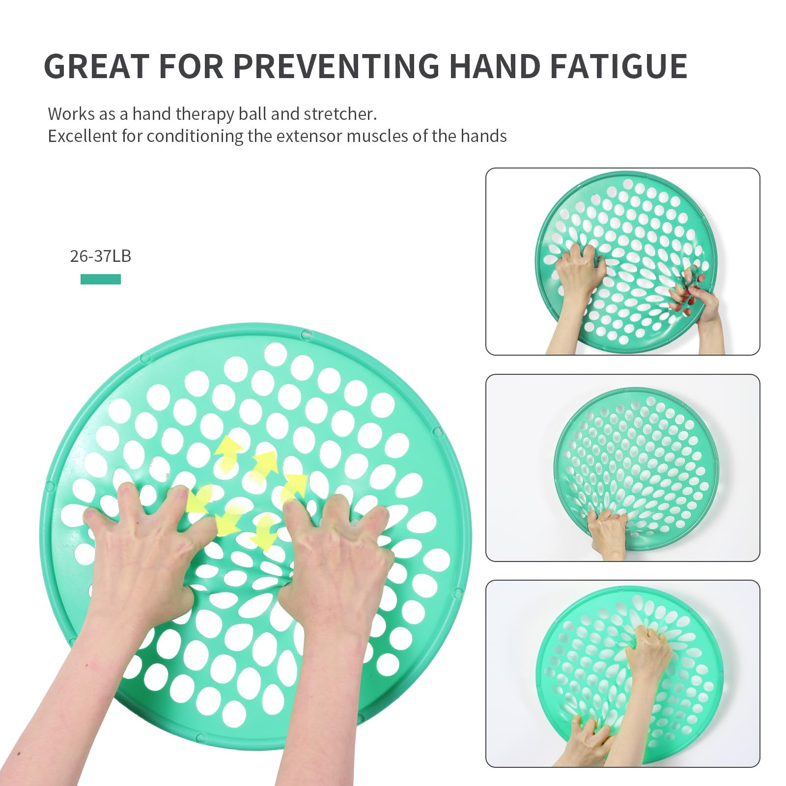 Snapklik.com : ZHIAMZ Hand Exercise Webs For Physical Therapy, Hand ...