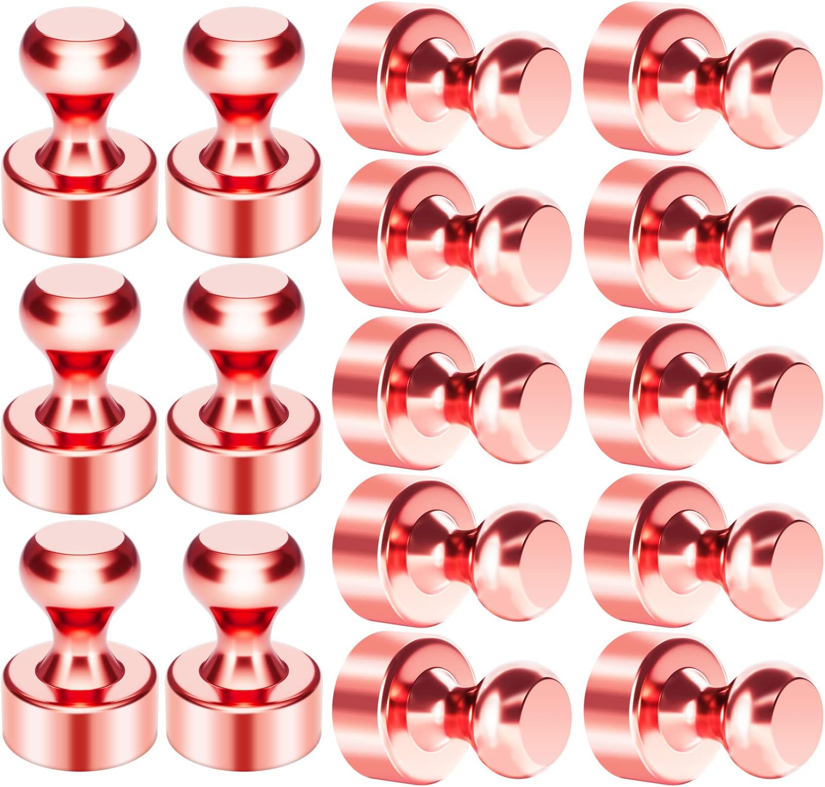 Amazon.com: GOOZADA 24Pack Black Magnets for Refrigerator Fridge ...