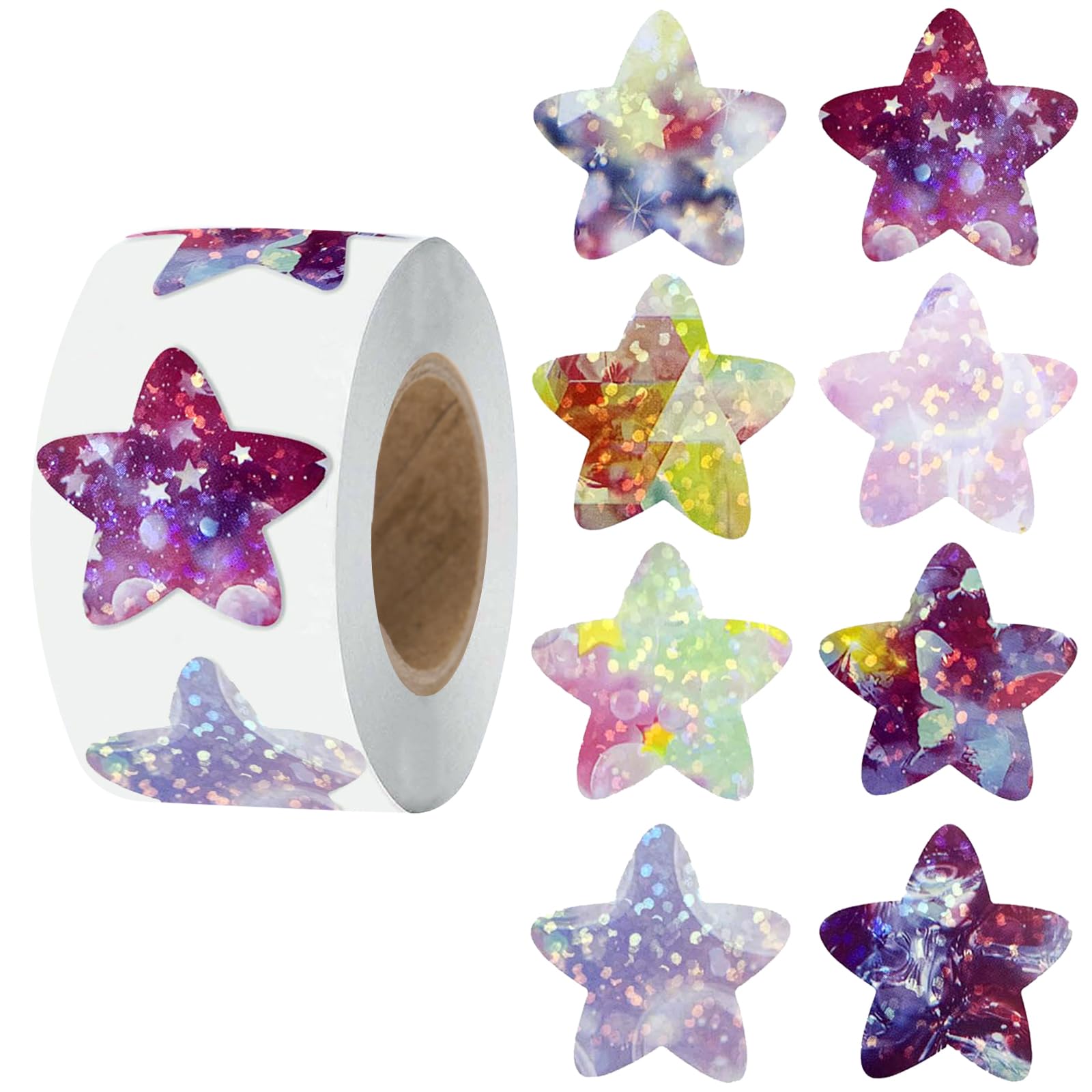 Amazon.com : Anwyll Star Stickers,Star Stickers for Kids Reward,500Pcs ...