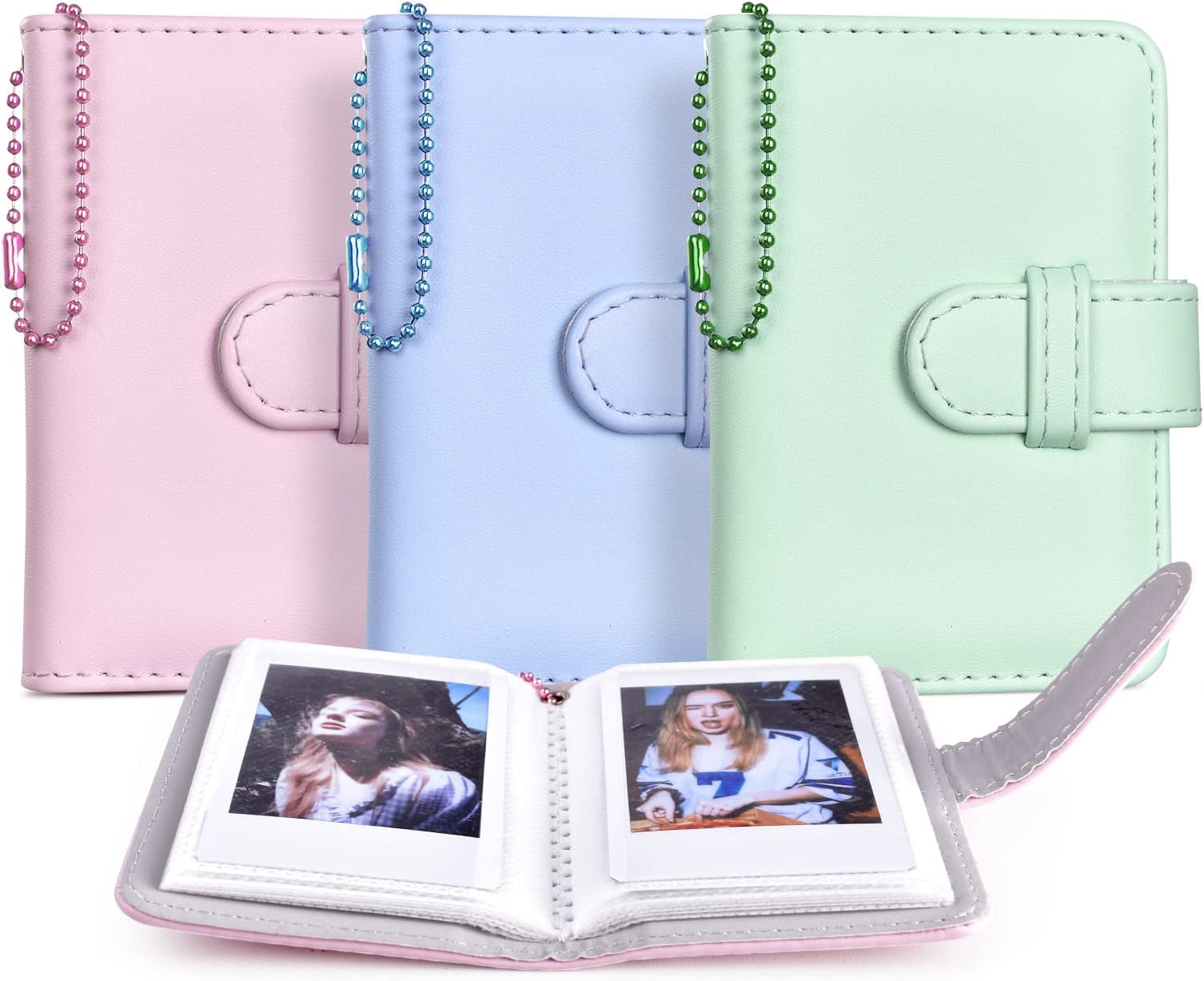 HIYQIN 3 IN 1 - Mini Photo Albums for Fujifilm Instax Mini Film 54x86mm ...