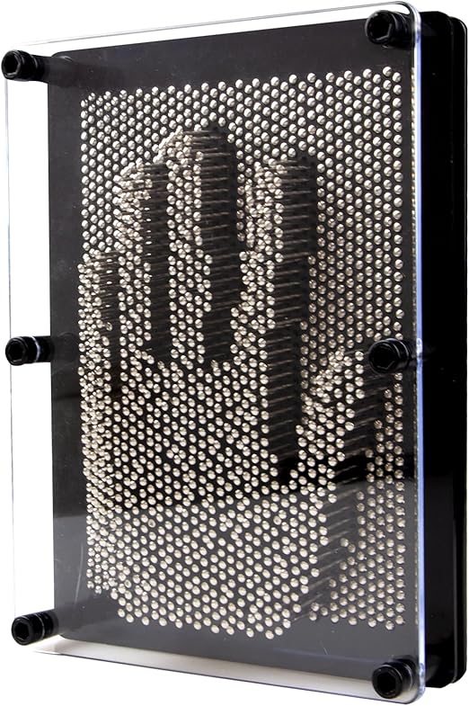 Amazon.com: VILLPORT 3D Pin Art Toy, Large Size 8 x 6 in Pin Art Board ...