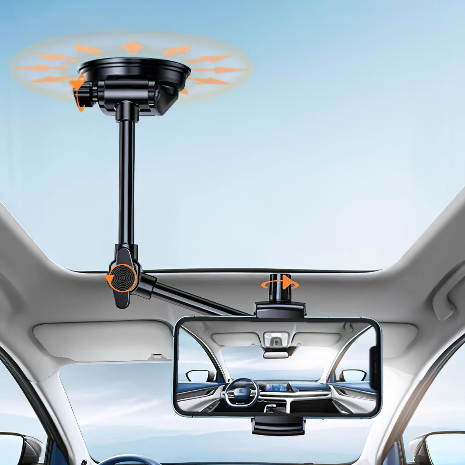 Amazon.com: xuenair Car Phone Holder for Windshield Window Video ...