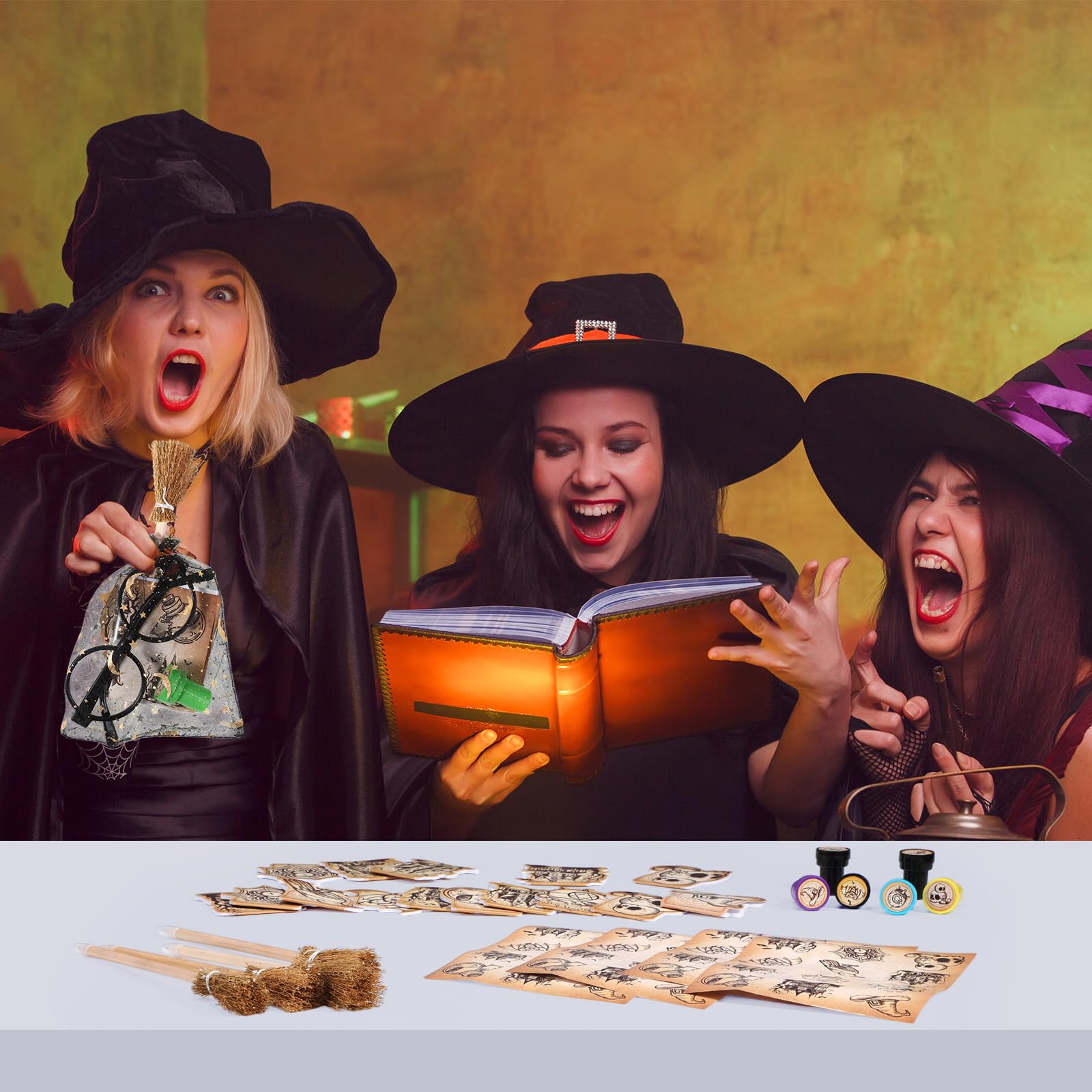 Snapklik.com : Pasimy 72 Pcs Wizard Party Favors Birthday Decorations