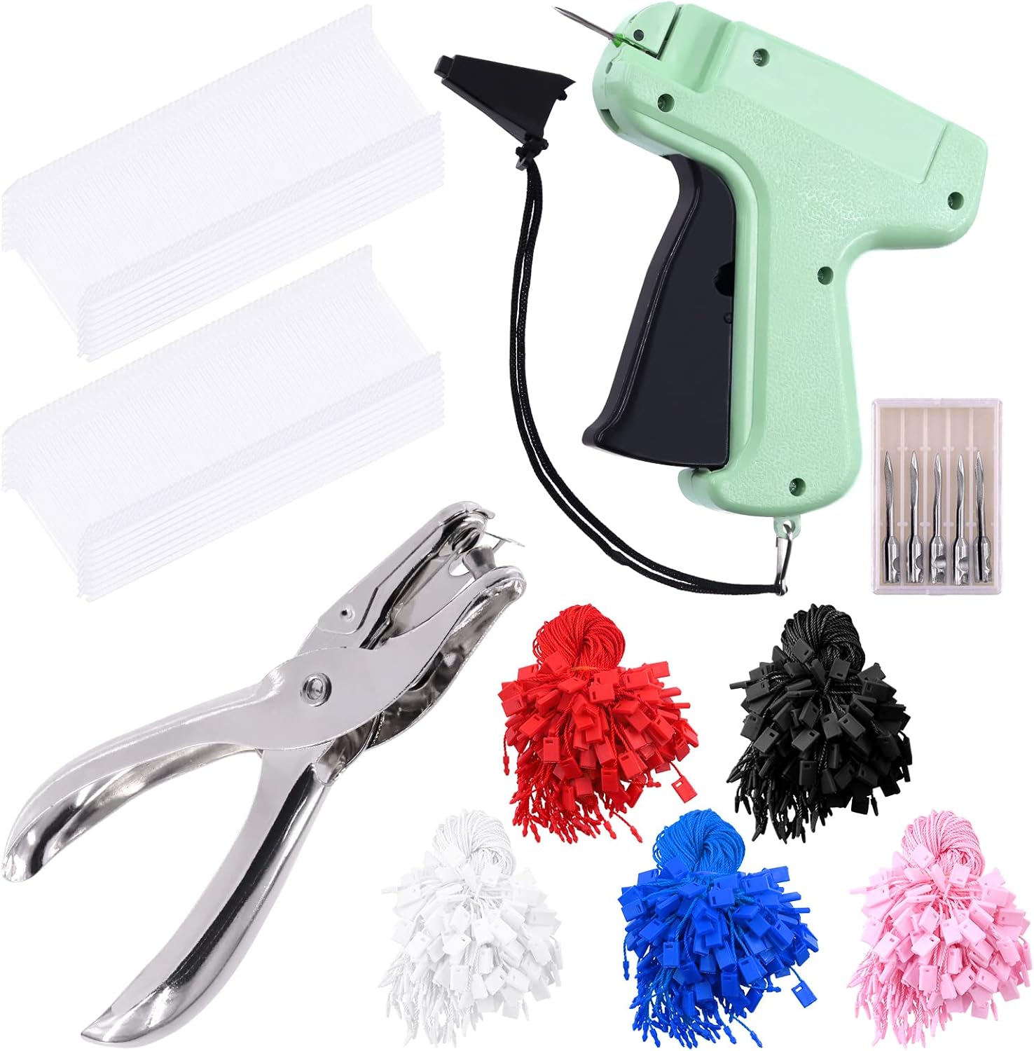 Glarks 2007Pcs Price Tag Attacher Gun Kit Including 1Pc Tagging Gun ...