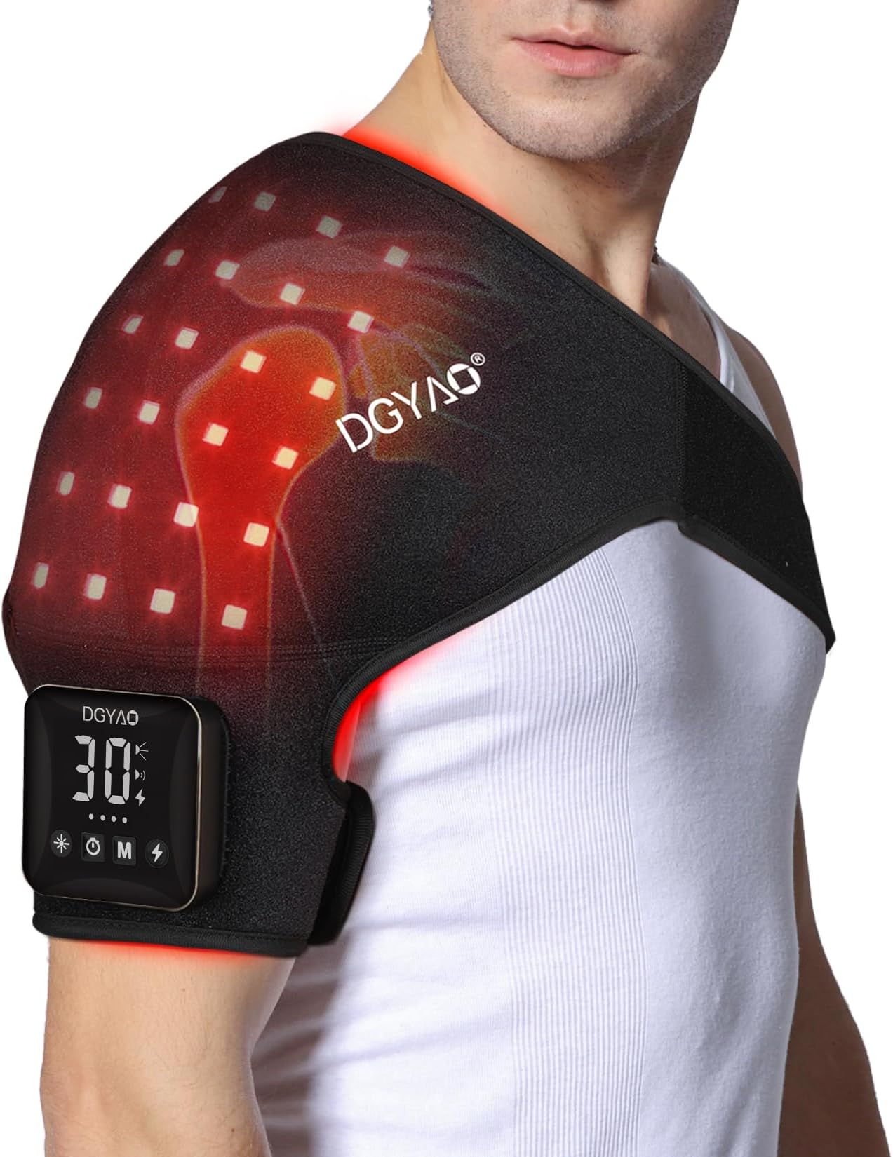 Amazon.com: New Cordless Red Light Therapy for Shoulder Pain Relief ...