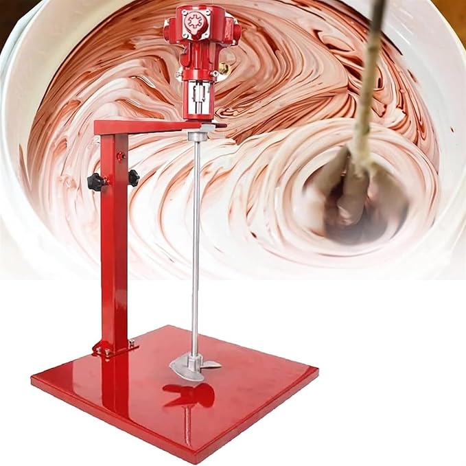 HSOYGE Pneumatic Paint Mixer Lift Mixer, Paint Stirring Machine with ...