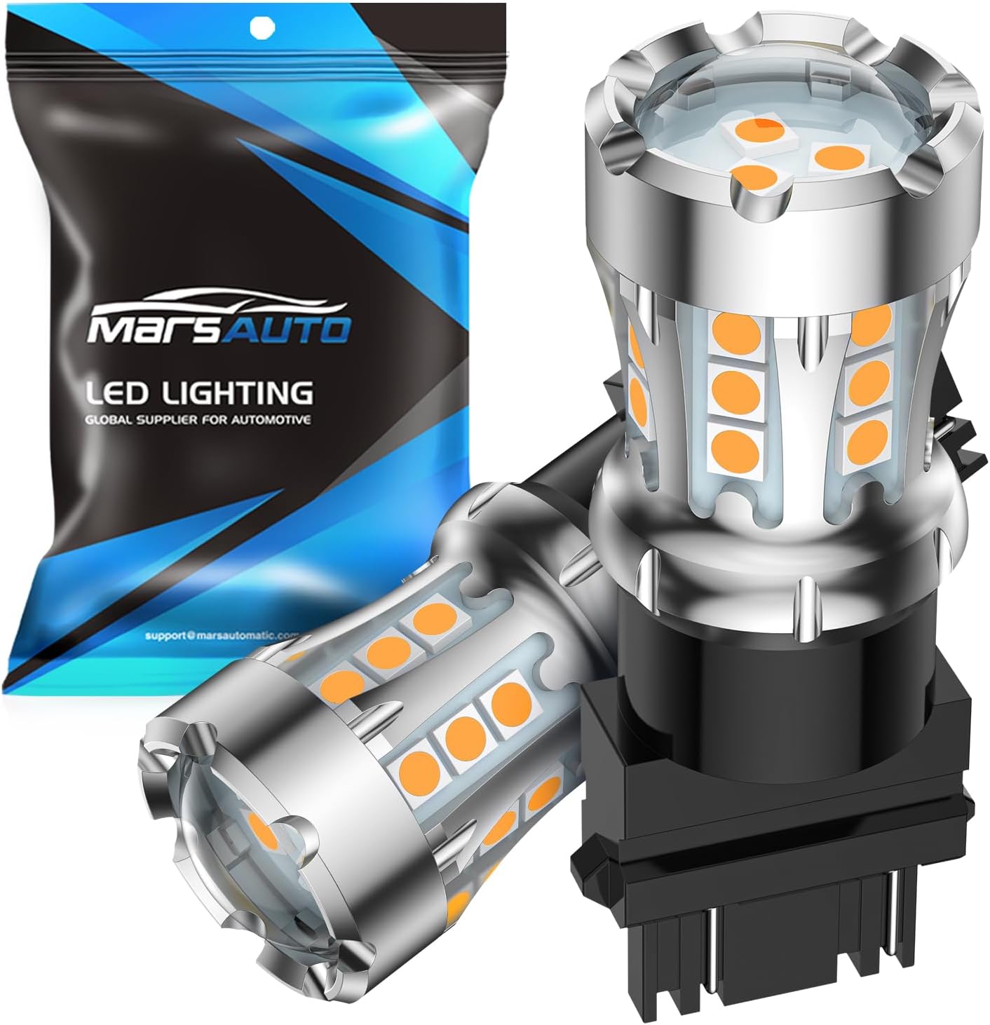 Amazon.com: PHINLION 7443 7444 LED Turn Signal Light Bulb Super Bright ...