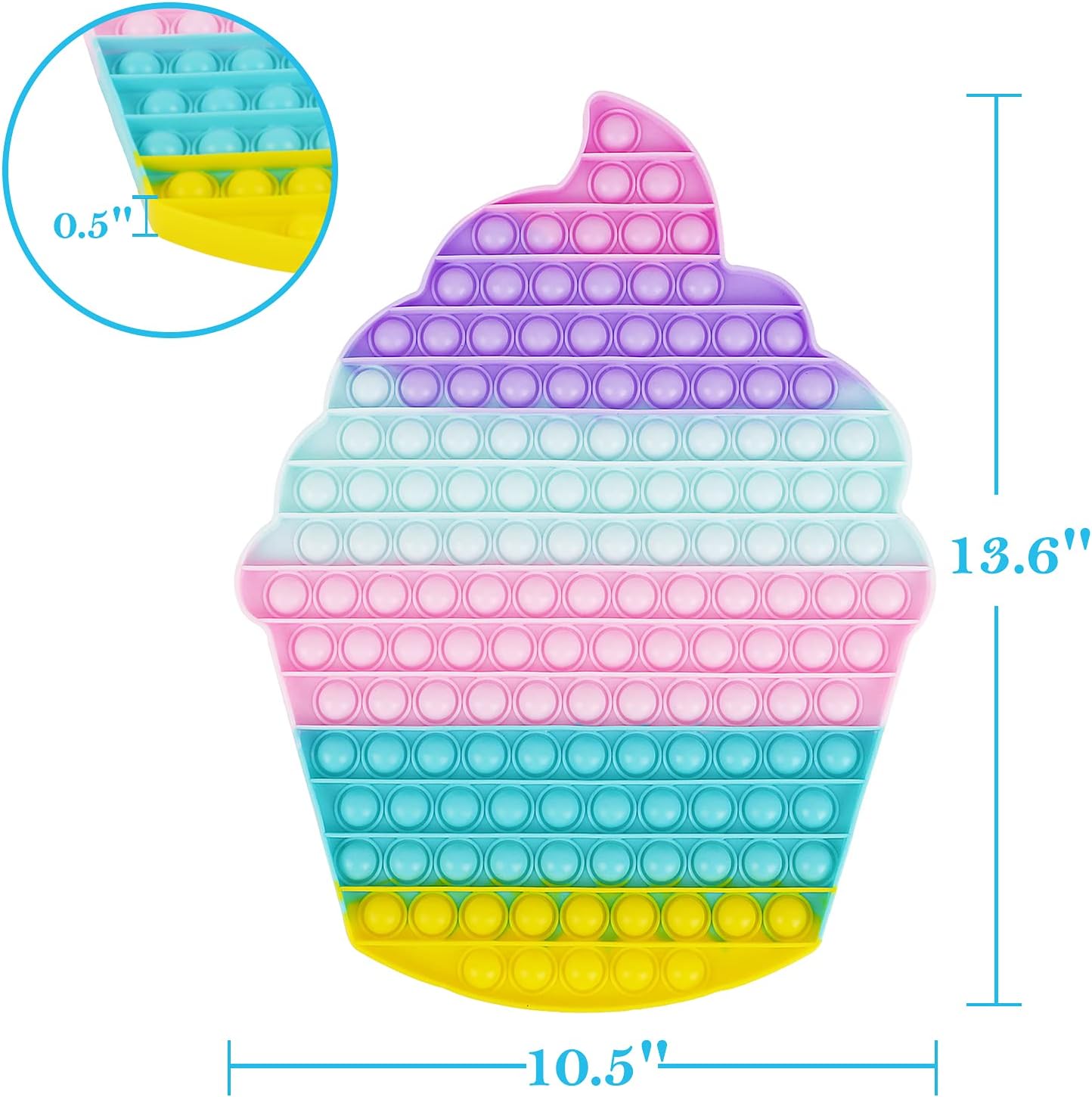 Buy Giant Pop Poop Fidget Toy, Really Biggest Jumbo Huge Extra Large ...