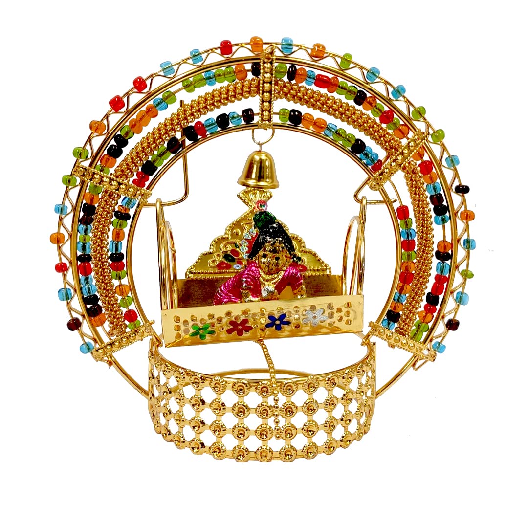 Buy Krishna Jhula For Janmashtami Beautiful Swing With Laddu Gopal ...
