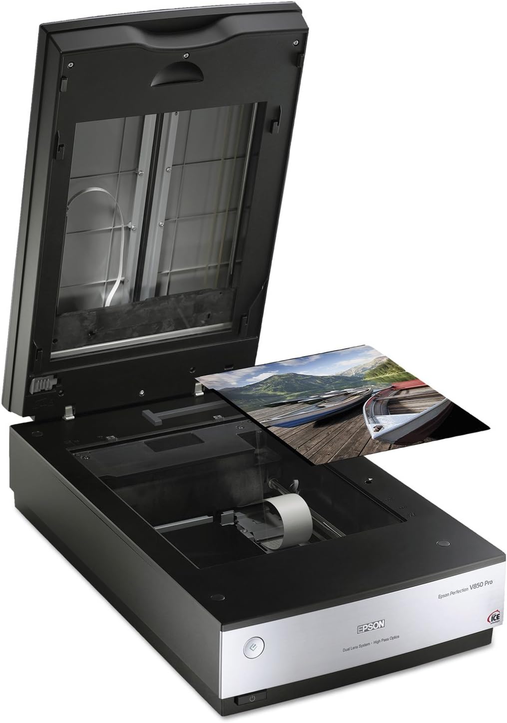 Amazon.com: Epson Perfection V600 Photo Color Scanner, Black, Wired USB ...