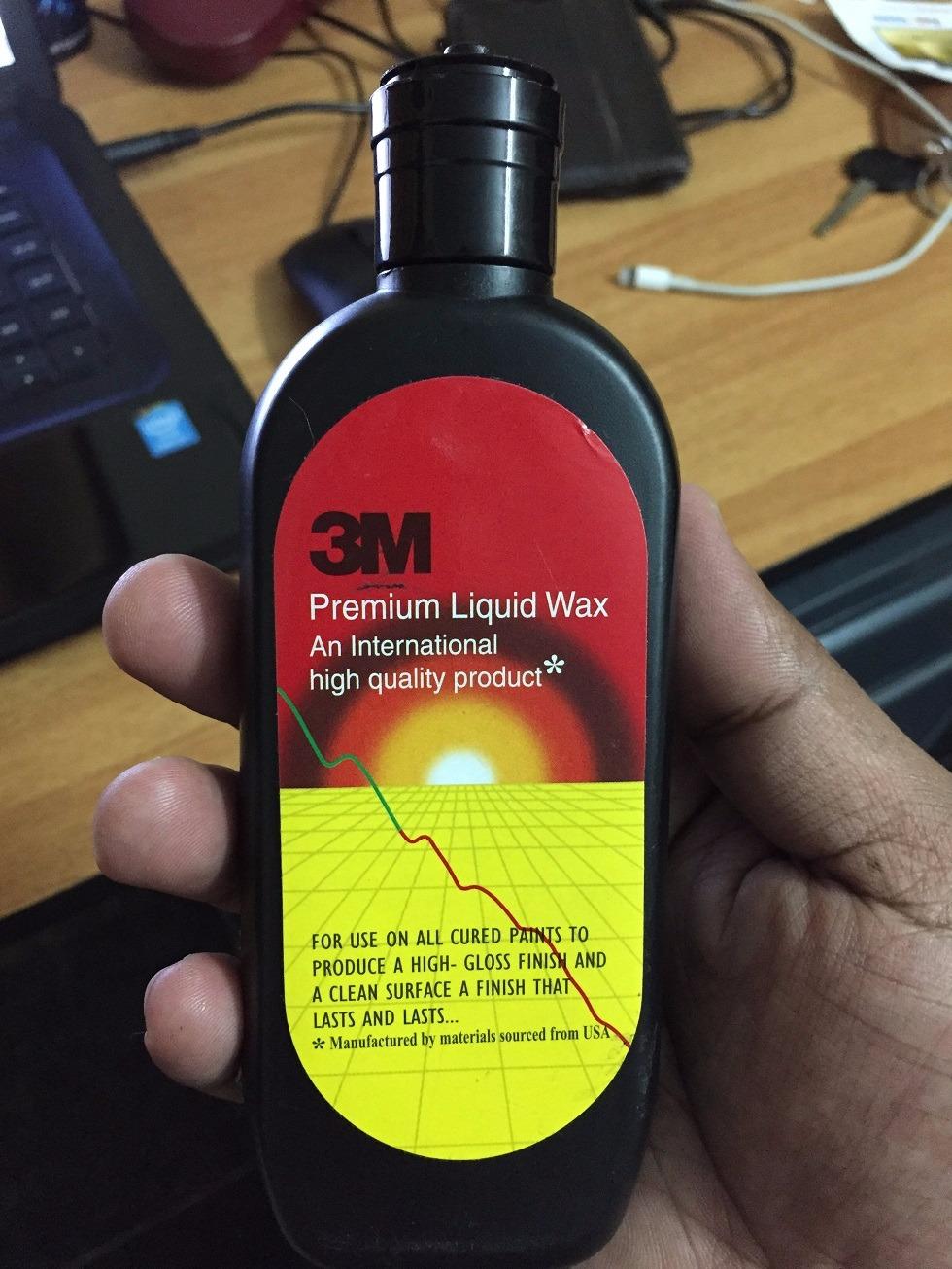 3M Premium Liquid Wax, Restores Car Paint Gloss, Water Repellent and UV ...