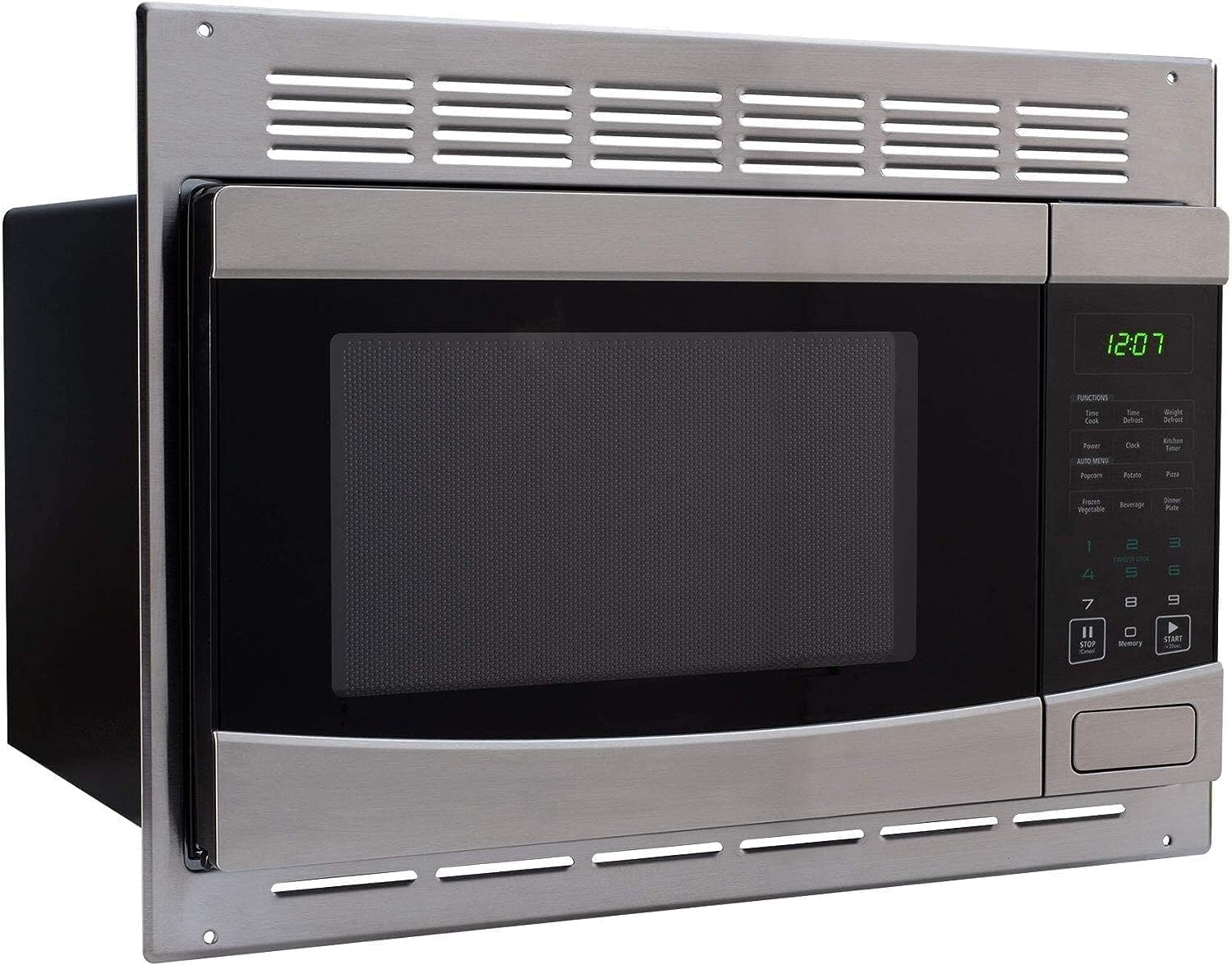 Amazon.com: Magic Chef MCD1311ST 1.3cf 1000W S-Steel Microwave : Home ...