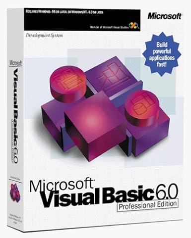 Amazon.com: Microsoft Visual Basic Professional 6.0 with Plus Pack [Old Version] : Software