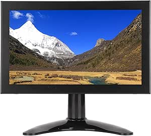 8 Inch HD Display, 1280x720 Full View IPS Screen Small Desktop Monitor ...