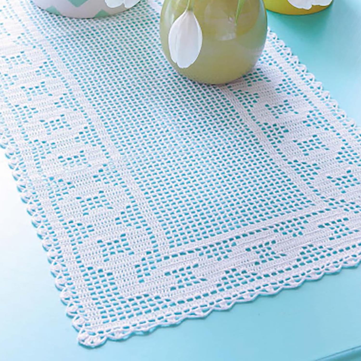 Filet Crochet Pattern Books Advanced Embroidery Designs - FSL Crochet ...