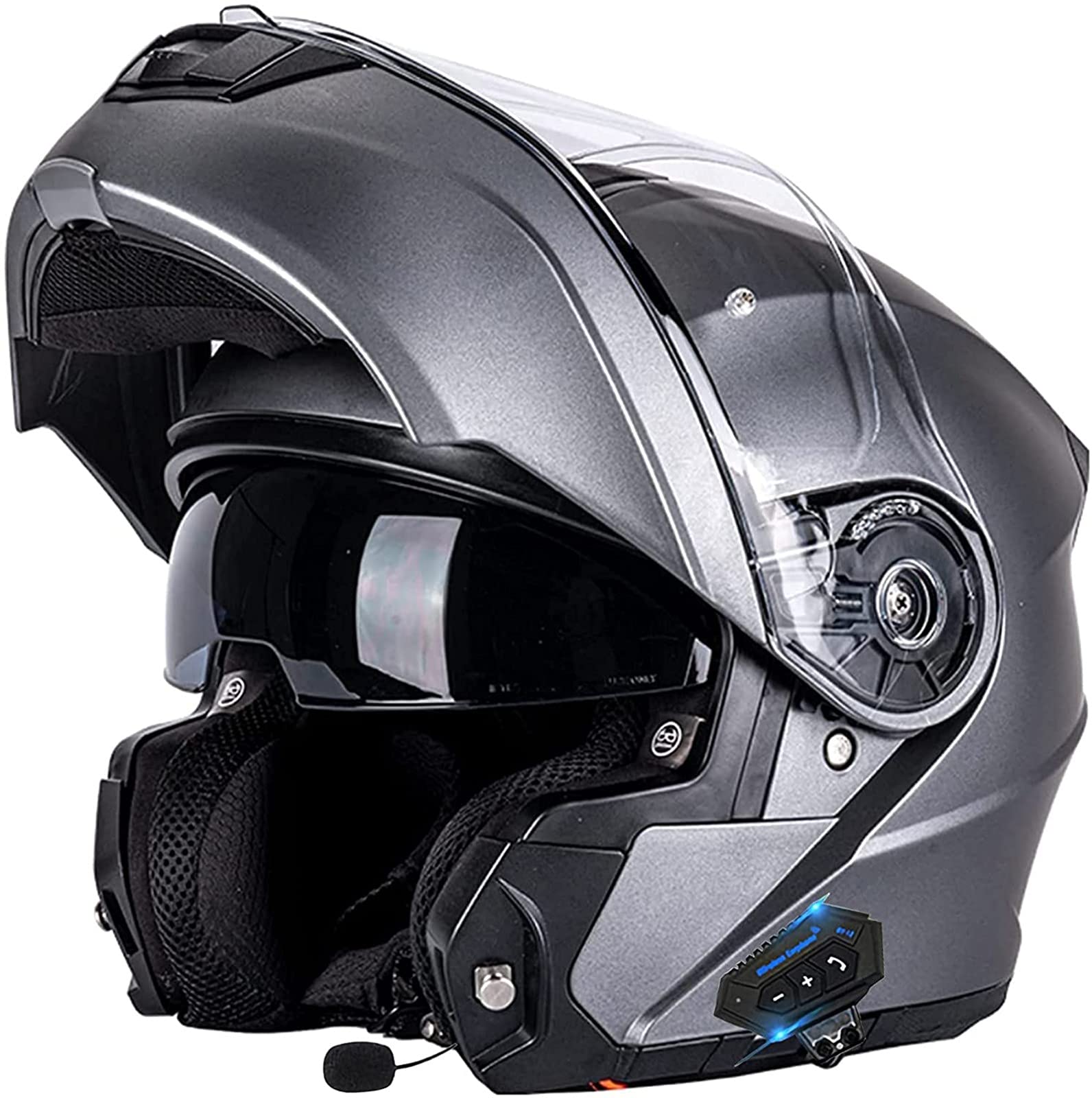 Modular Motorcycle Helmet With Bluetooth Bluetooth Modular Motorcycle