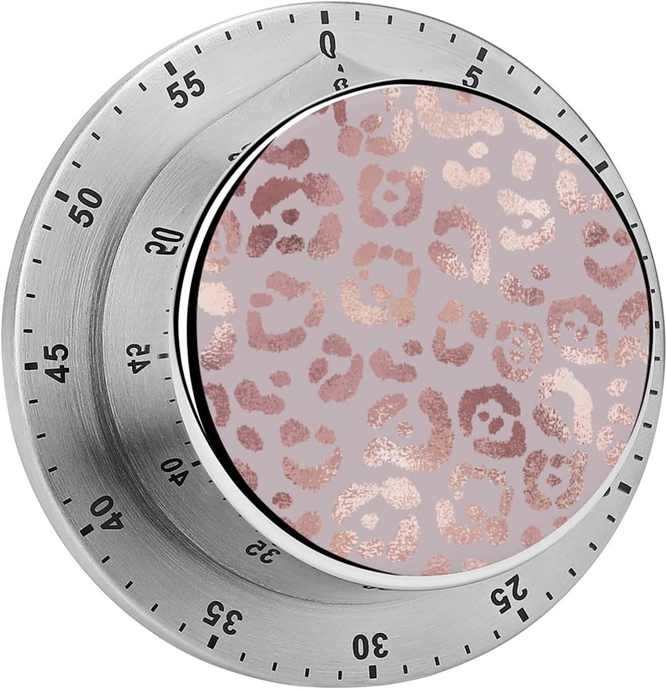 Amazon.com: Mechanical Kitchen Timer, Rose Gold Leopard Cheetah Print ...