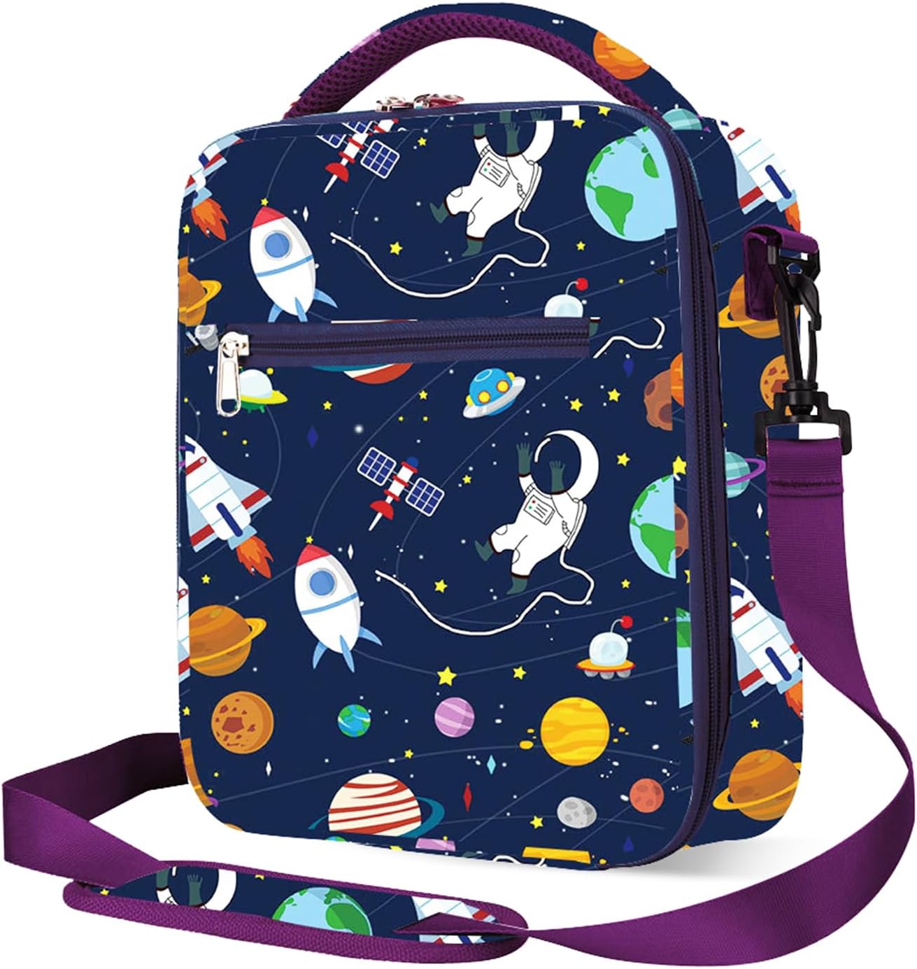 Amazon.com: Remandacy Lunch Box for Boys, Kids Insulated Space Lunch ...