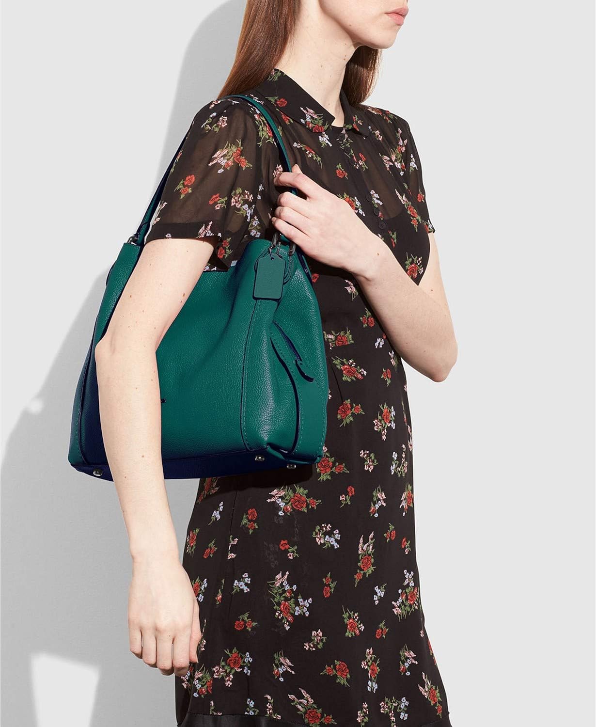 Coach Edie Shoulder Bag 31 Oxblood/Light Gold: Handbags: Amazon.com