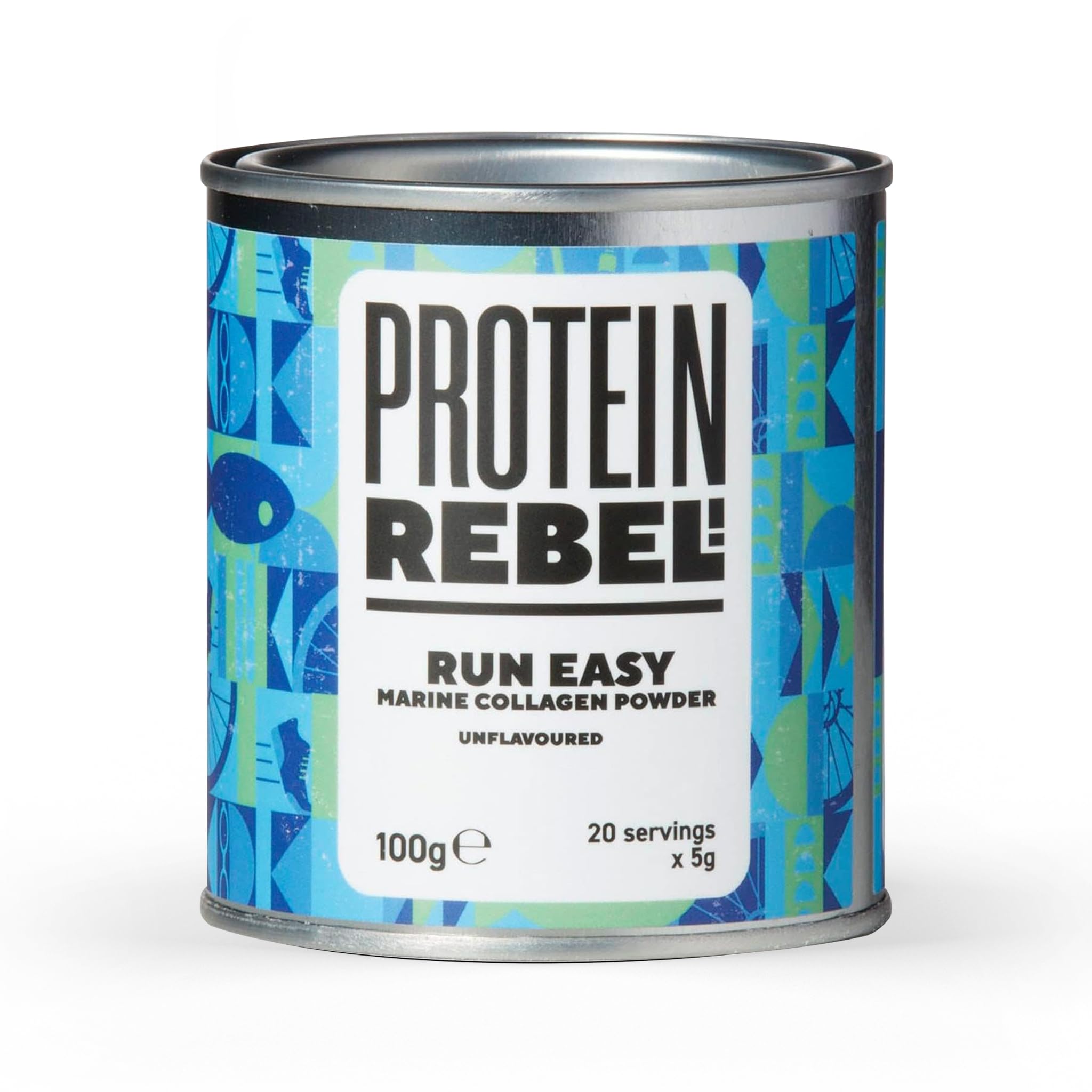 Protein Rebel - Run Easy Marine Collagen Powder for Running, Joint ...