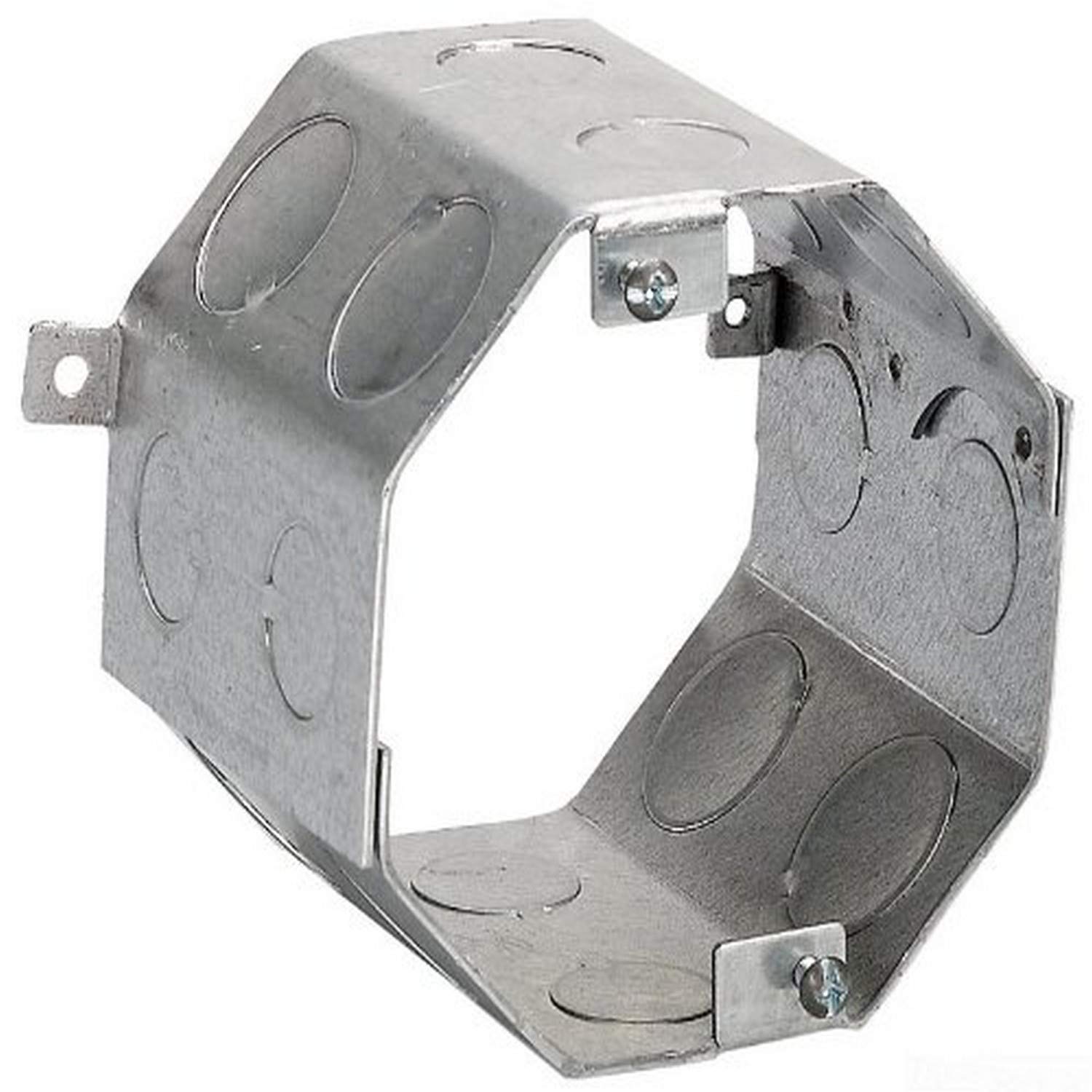 Steel City 54561-1/2&3/4 Concrete Outlet Box, Octagon, Drawn ...