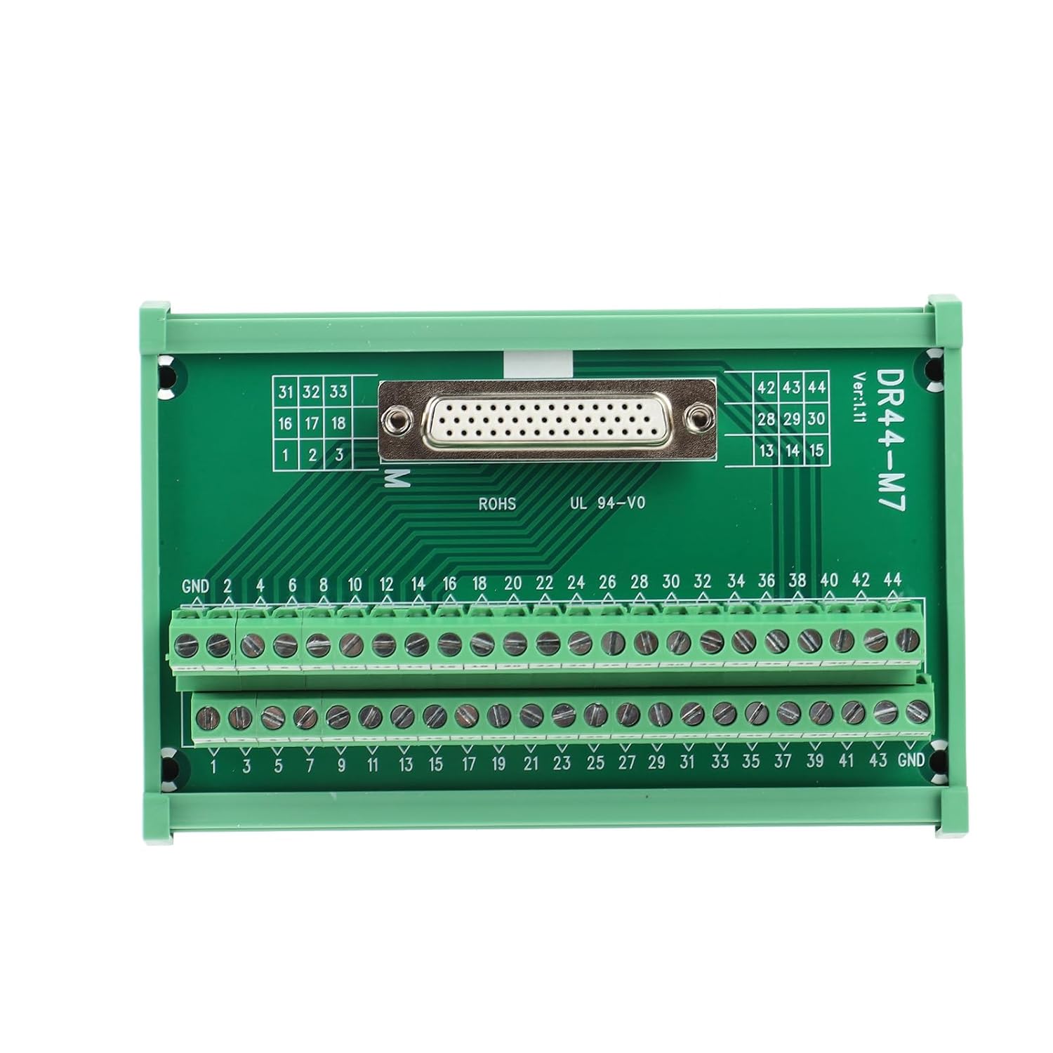DR44 M7 Terminal Block Female Header Connector, Break Out Board Module ...