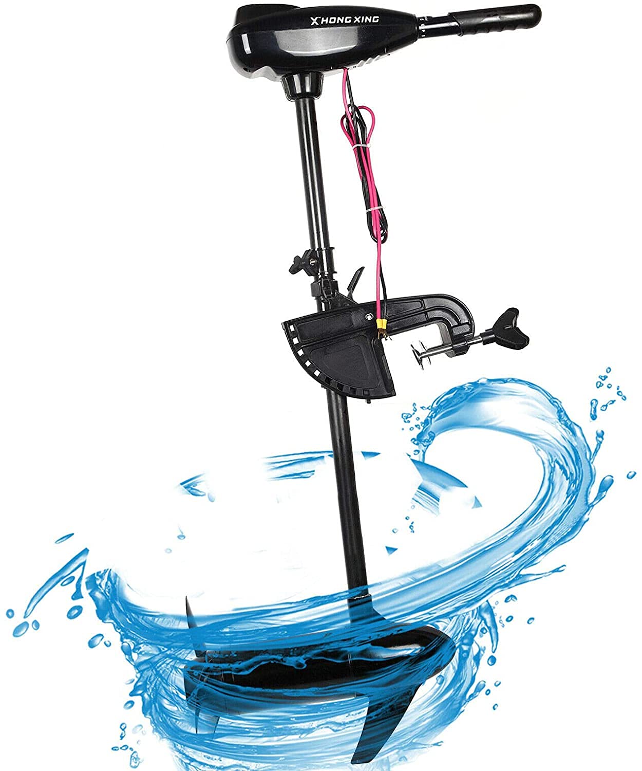 Buy WANYE 24v Electric Outboard Trolling Motor, Outboard Engine Motor ...
