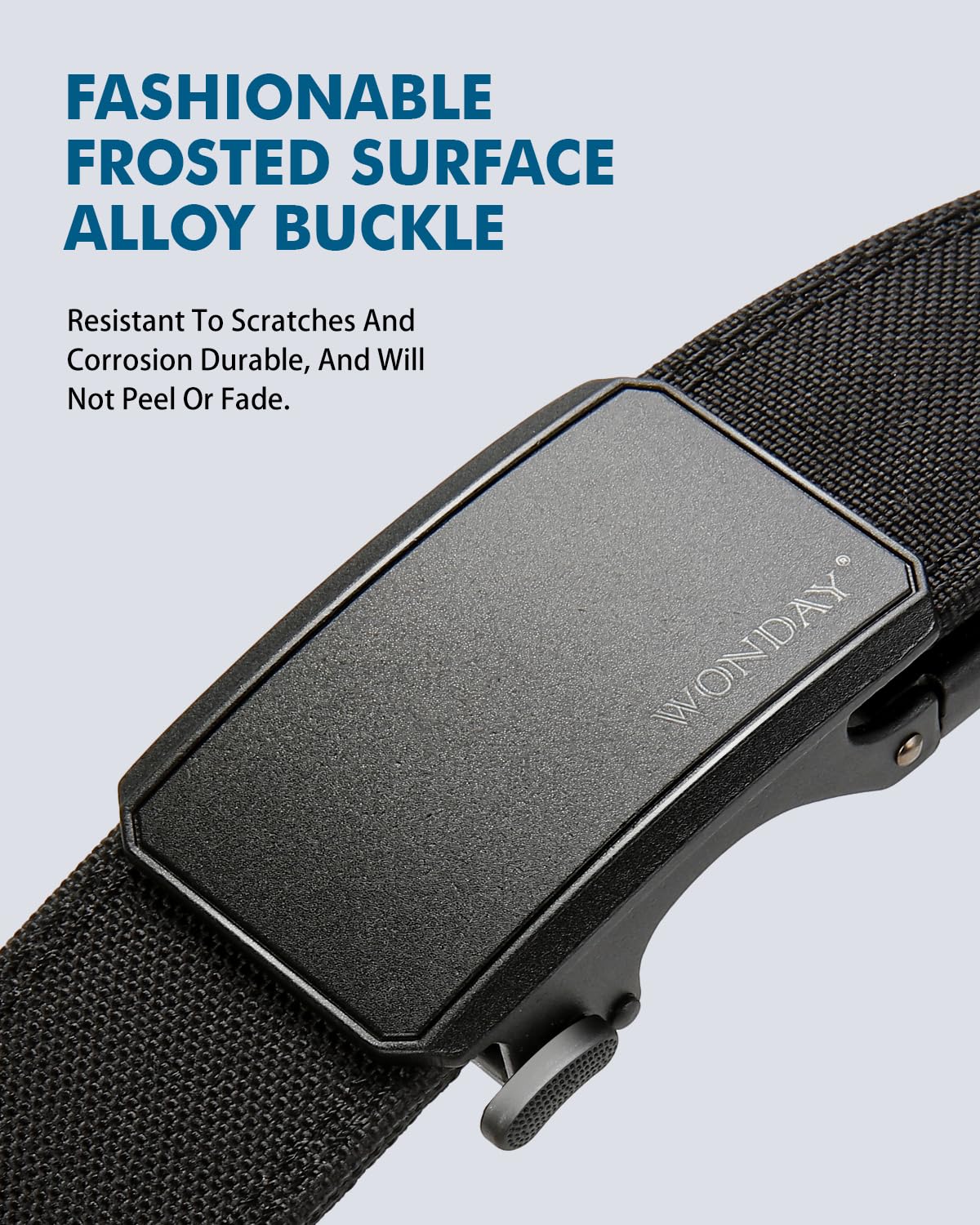 WONDAY Tactical Gun Belt Rigid EDC Stiff Heavy Duty Work 1.5â€? Battle ...