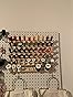 MOOACE 60 Spool Sewing Thread Rack with Hanging Hook, Wall Mounted ...